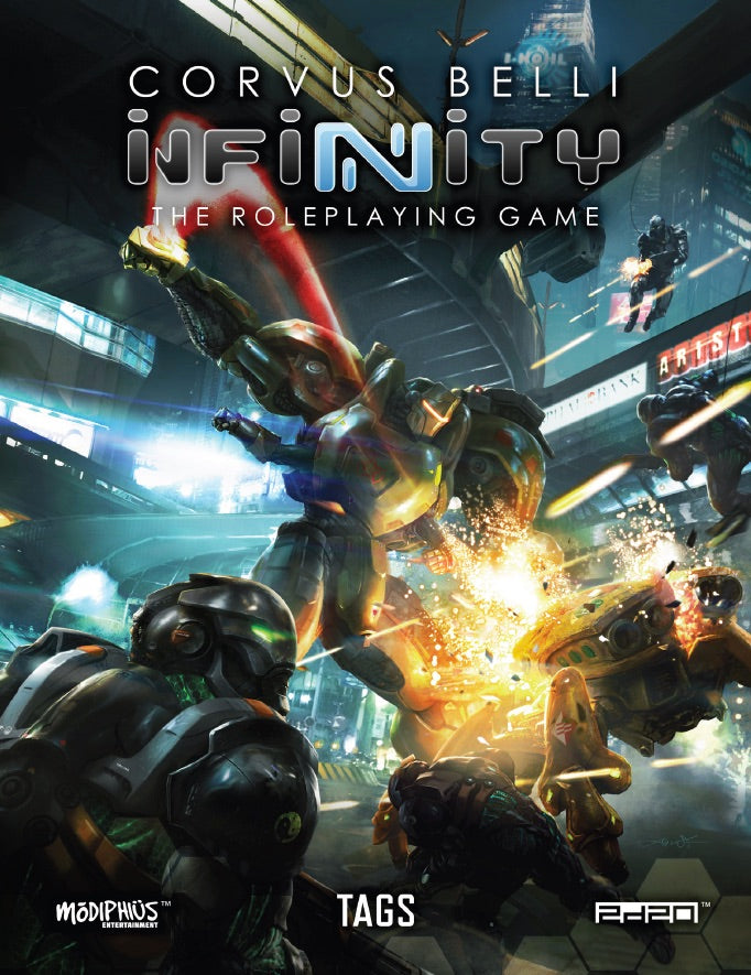 Infinity: Tactical Armoured Gears (Print) – Modiphius Entertainment