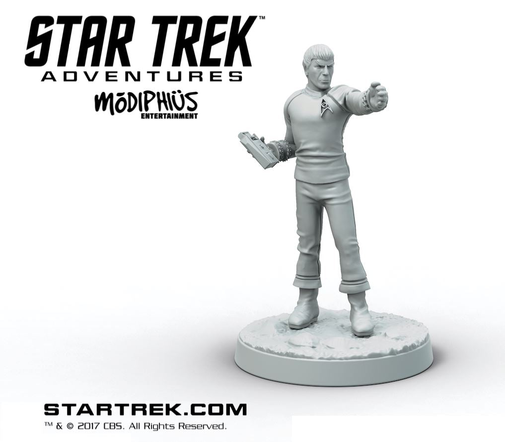Star Trek Adventures Print At Home Miniatures Tos Bridge Crew Spoc