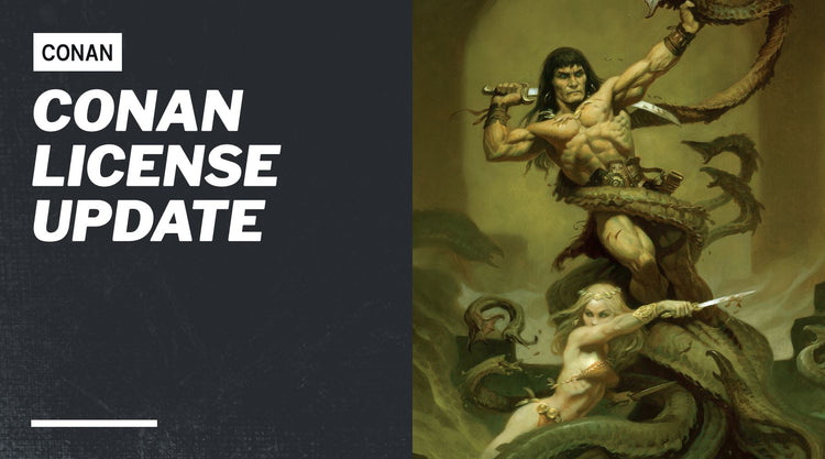 Conan License Update – Modiphius Entertainment