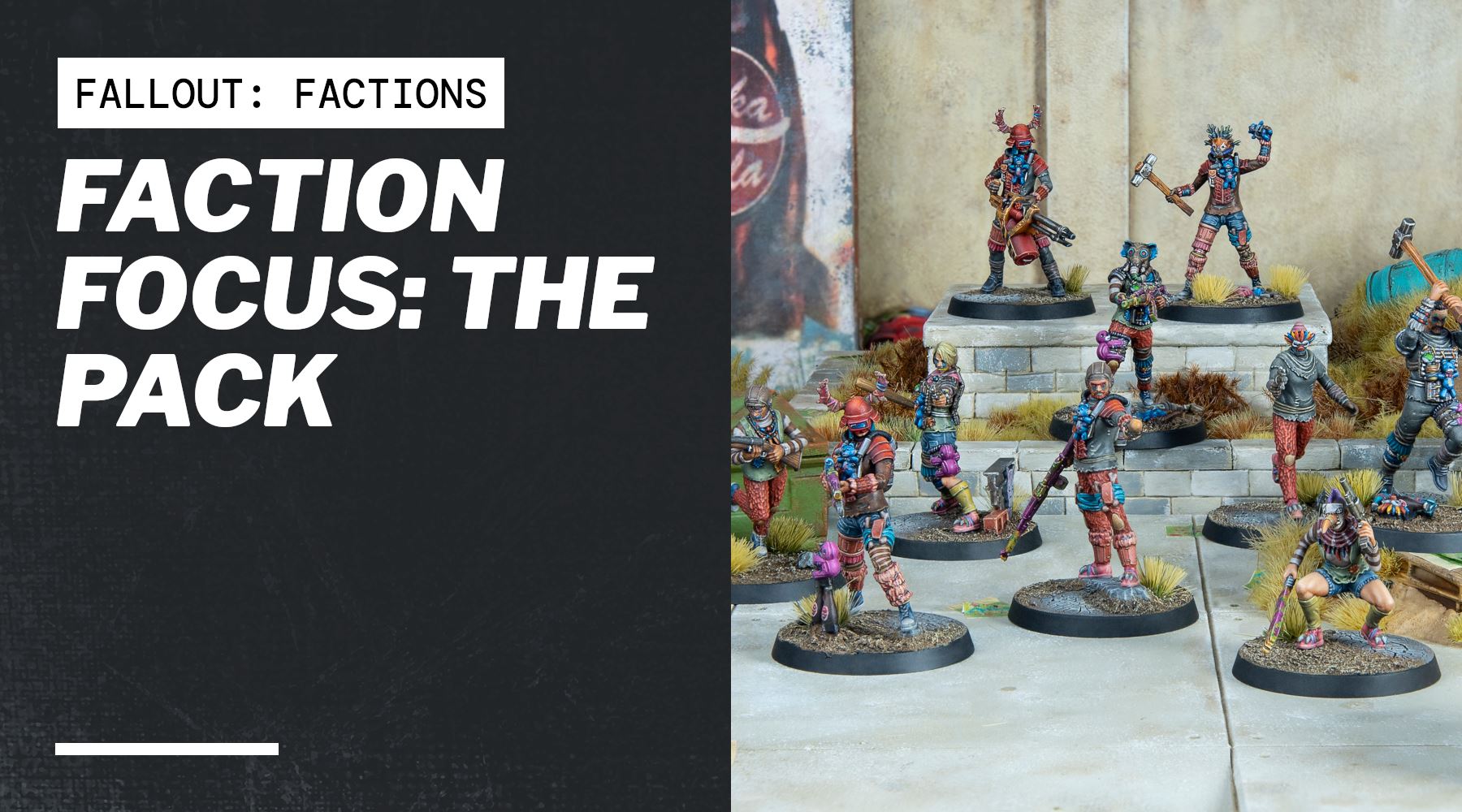 Faction Focus: The Pack – Modiphius Entertainment
