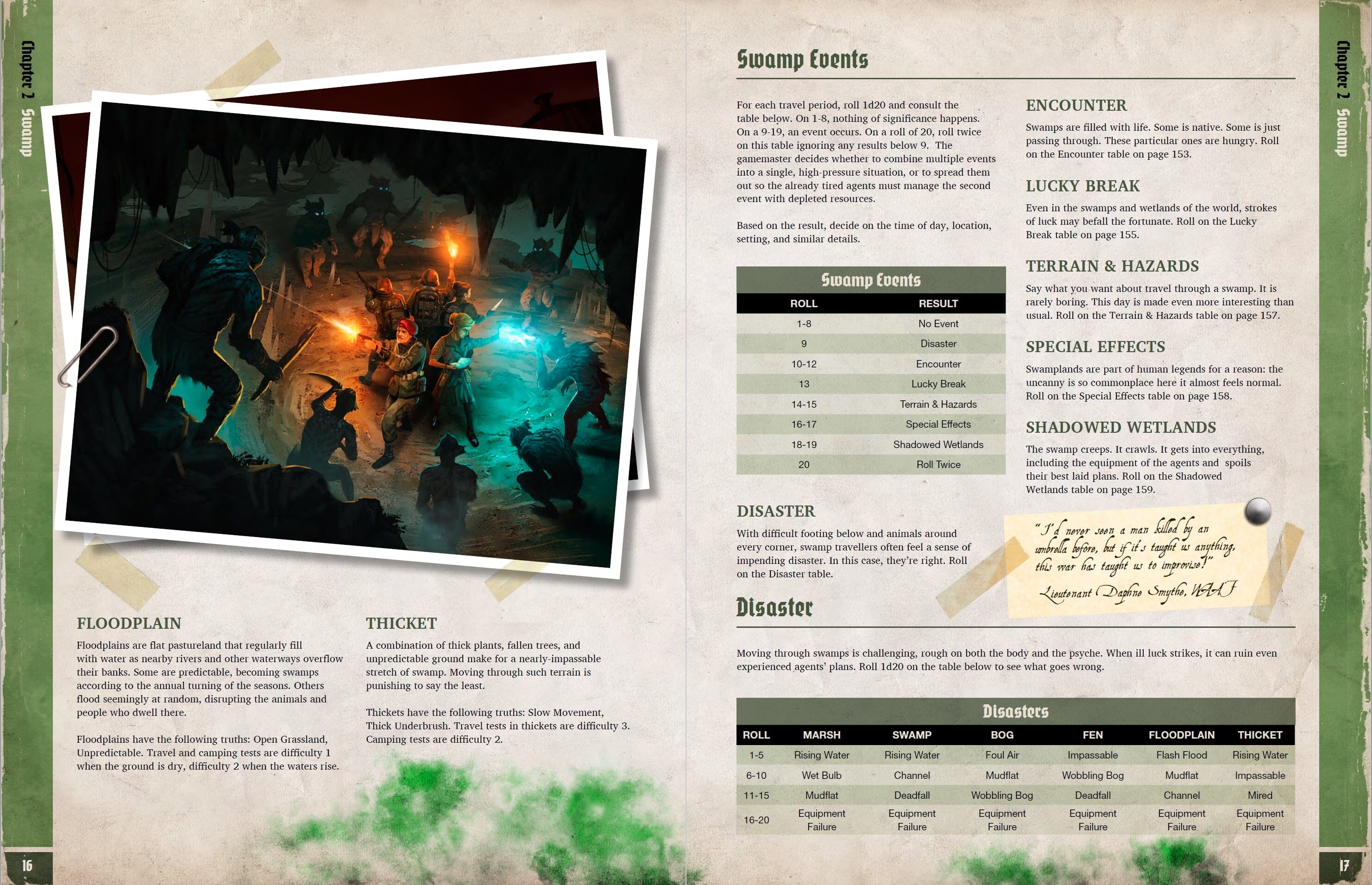 Achtung! Cthulhu 2d20: Unexplored: Swamp + Tundra Biomes (PDF ...