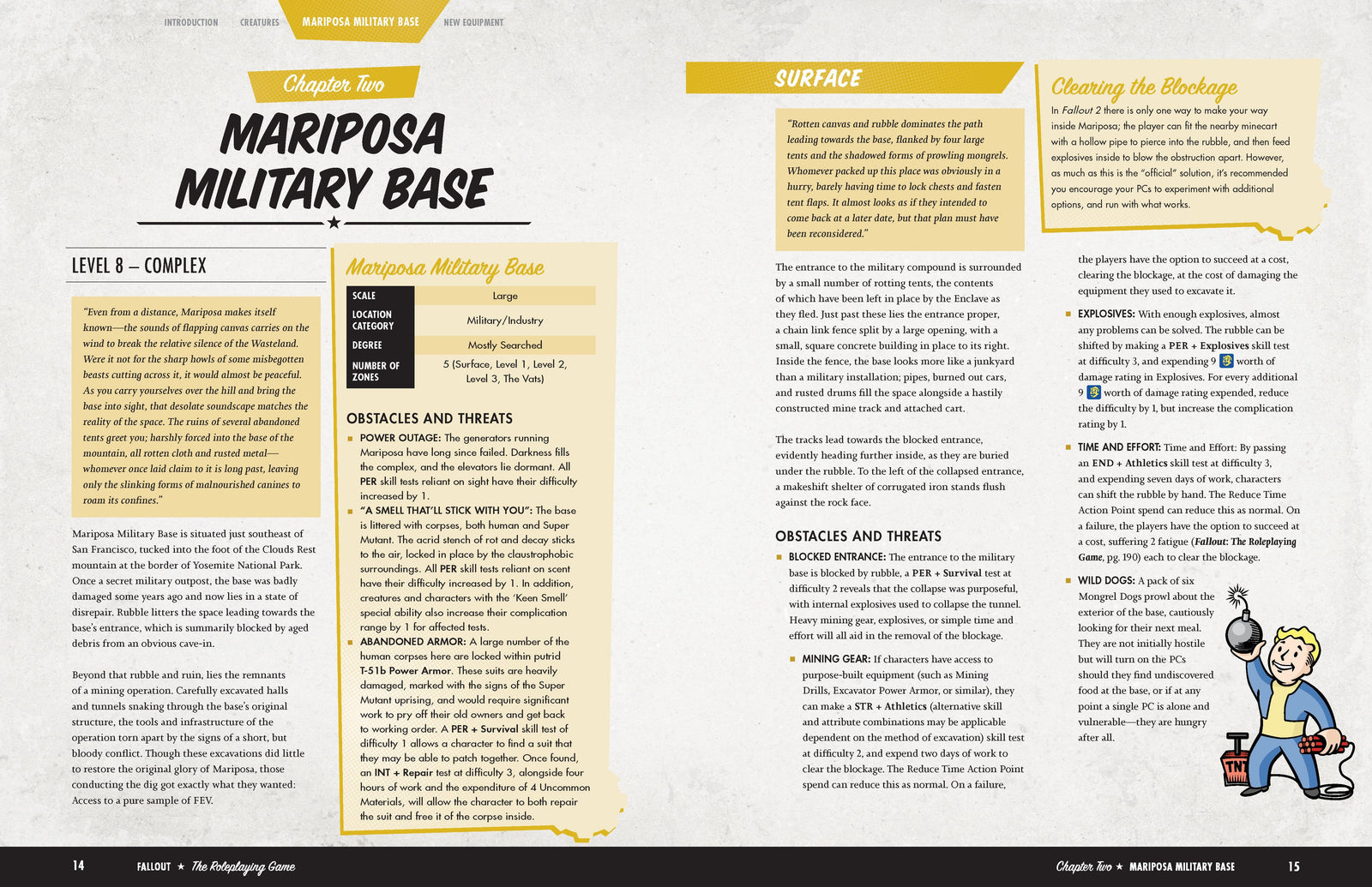Fallout 2d20: NPC Pack 4 - Mariposa Military Base (PDF)