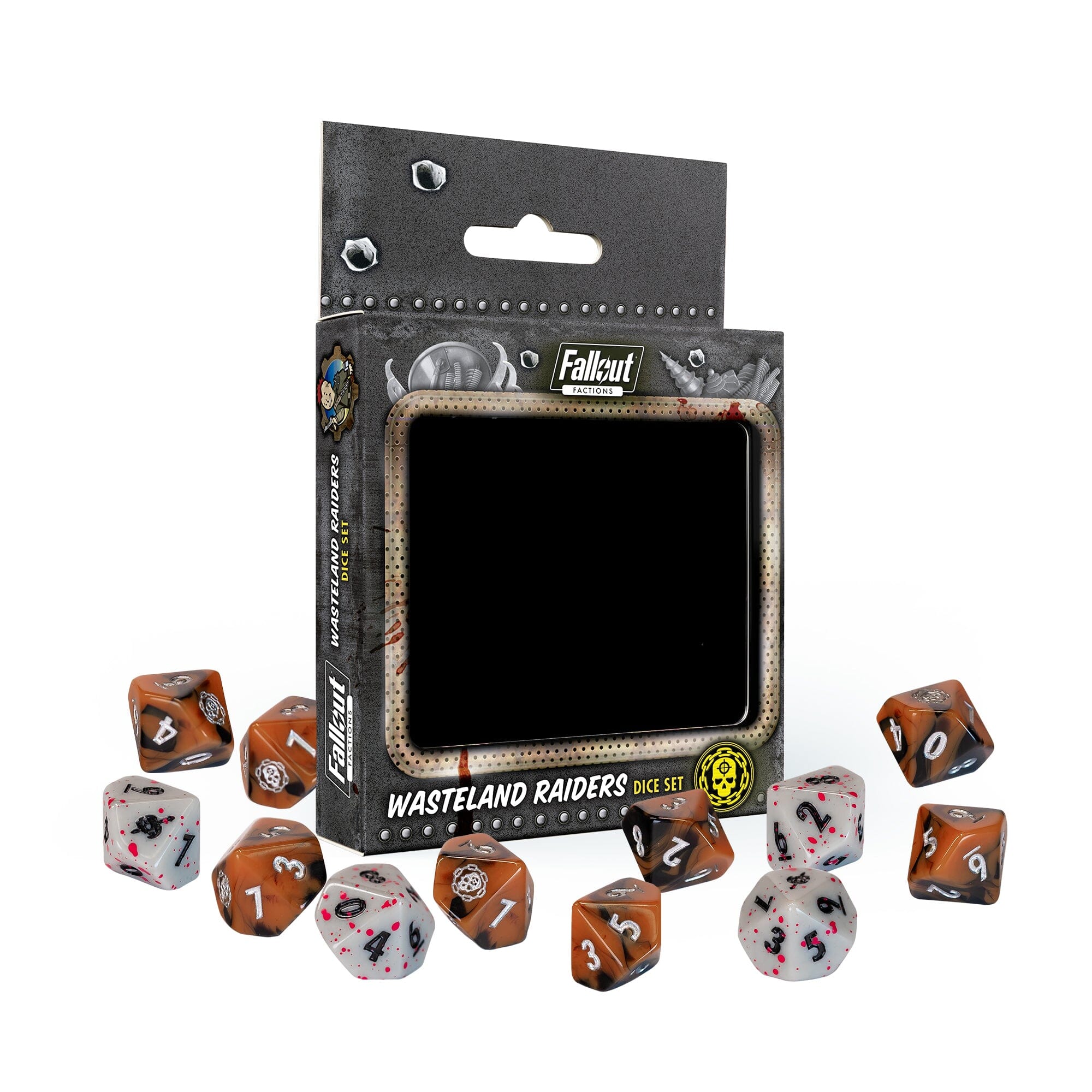 Fallout: Factions - Dice Set: Wasteland Raiders – Modiphius Entertainment