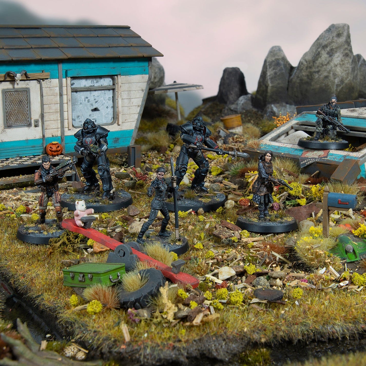 Fallout: Miniatures - Brotherhood of Steel - Appalachian Command ...