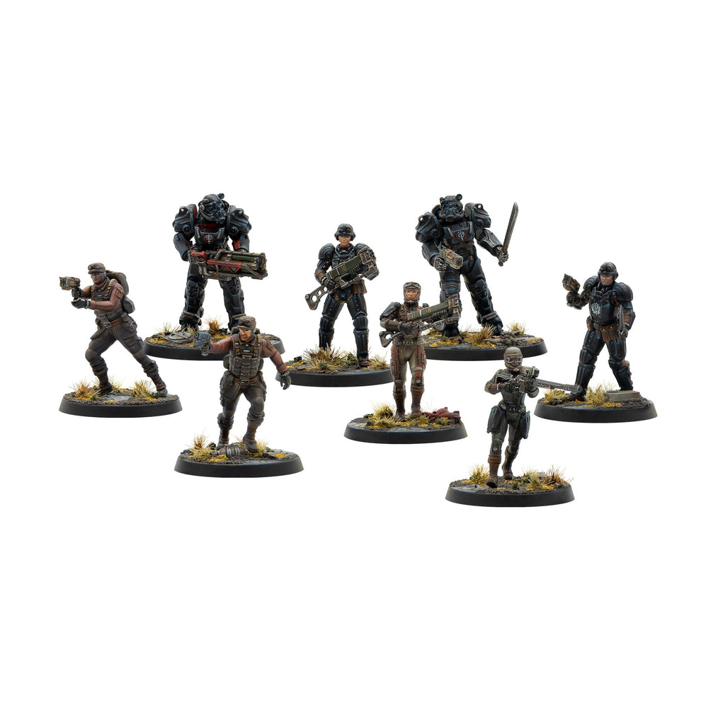 Fallout: Miniatures - Brotherhood of Steel Core Box (Plastic ...