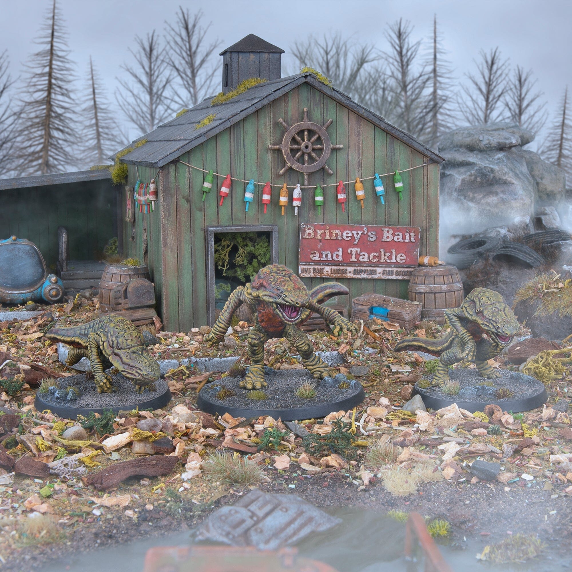 Fallout: Miniatures - Creatures - Gulpers – Modiphius Entertainment