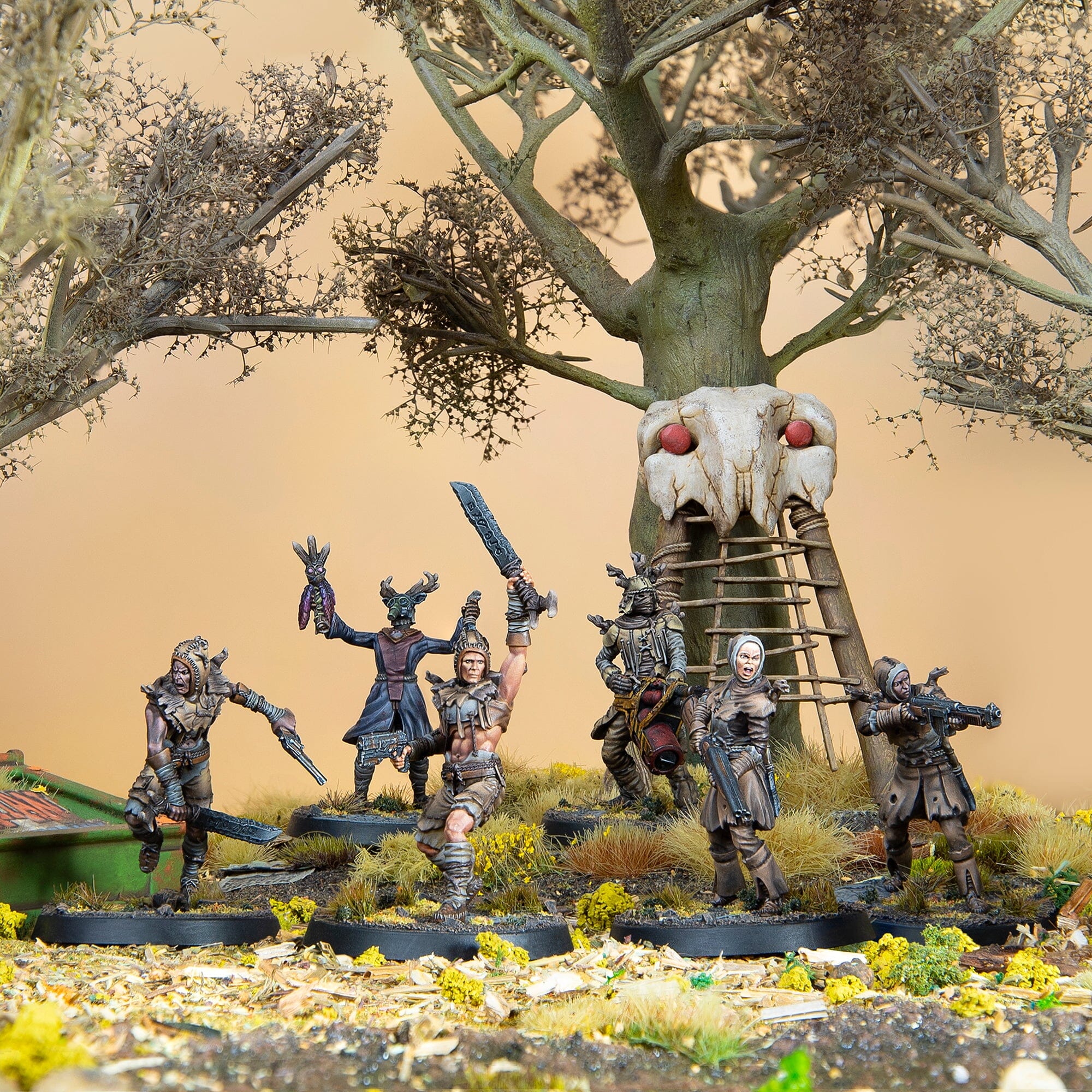Fallout: Miniatures - Cult of the Mothman - Clergy – Modiphius ...