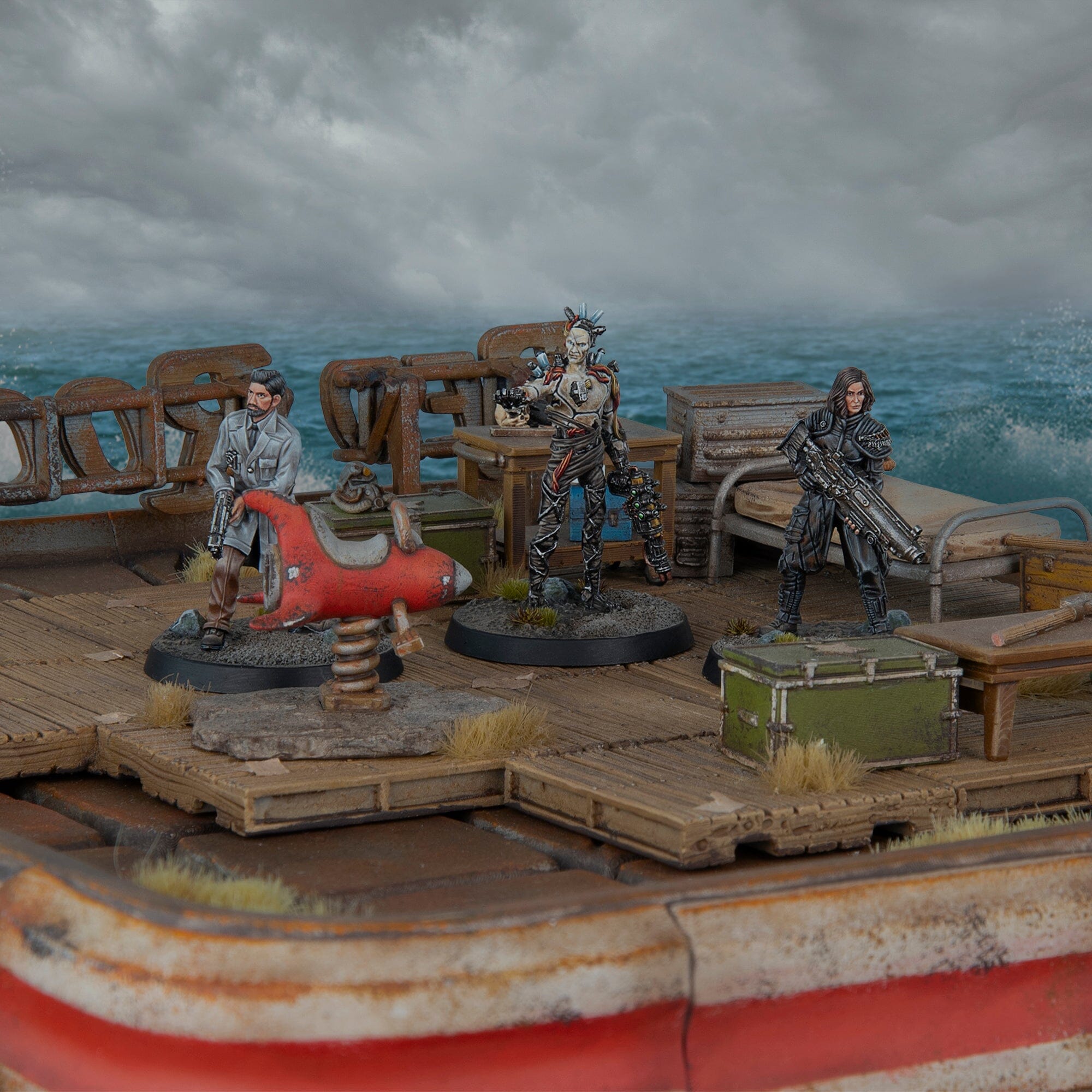 Fallout: Miniatures - Institute: Arcadia Renegades – Modiphius ...