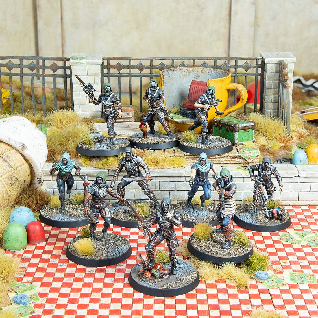 Fallout: Miniatures - Raiders: The Disciples – Modiphius Entertainment