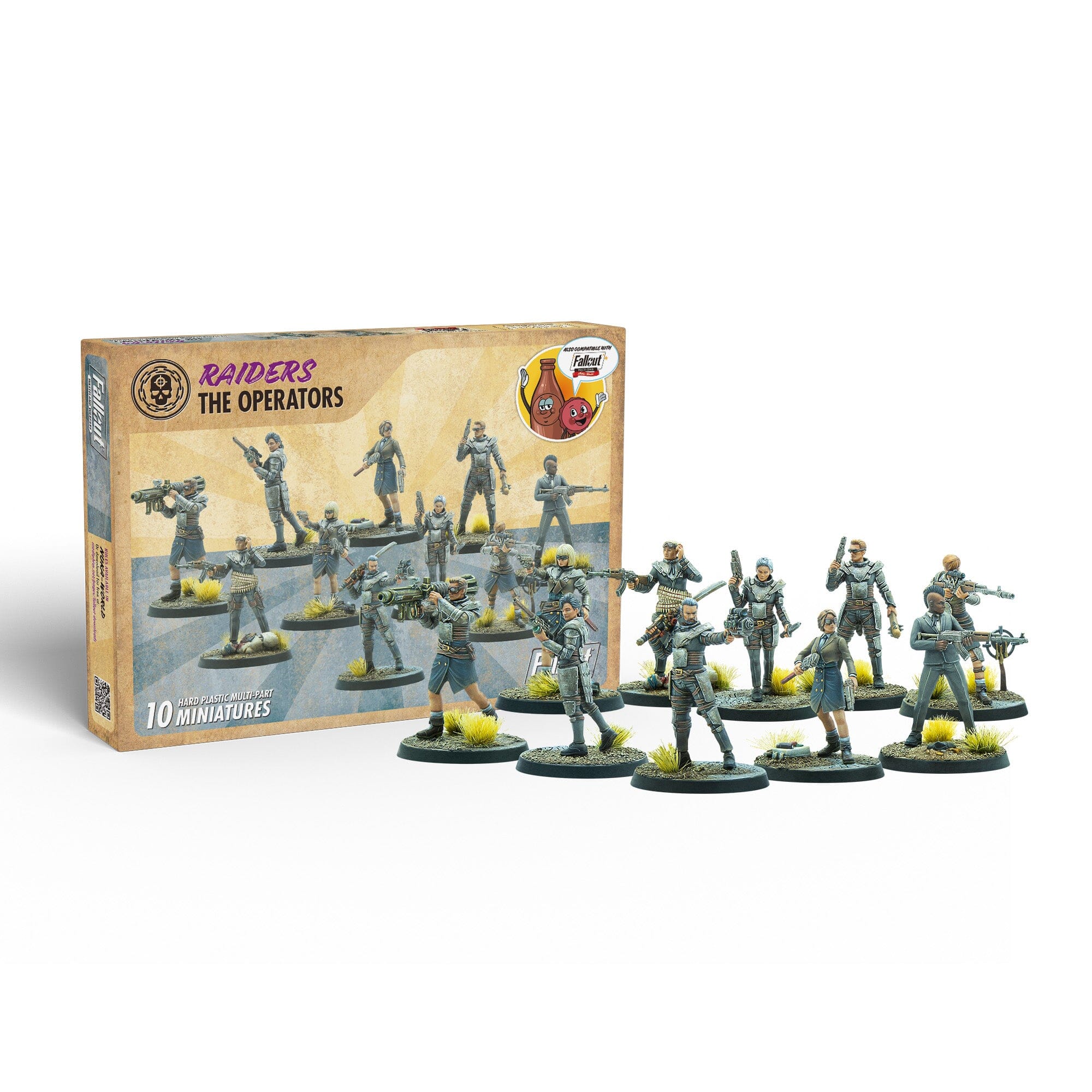 Fallout: Miniatures - Raiders: The Operators – Modiphius Entertainment