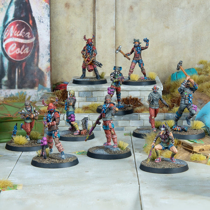 Fallout: Miniatures - Raiders: The Pack – Modiphius Entertainment