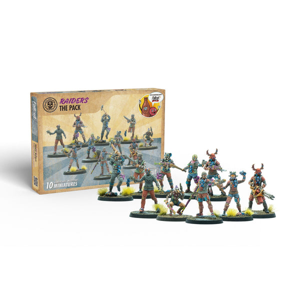 Fallout: Miniatures - Raiders: The Pack – Modiphius Entertainment