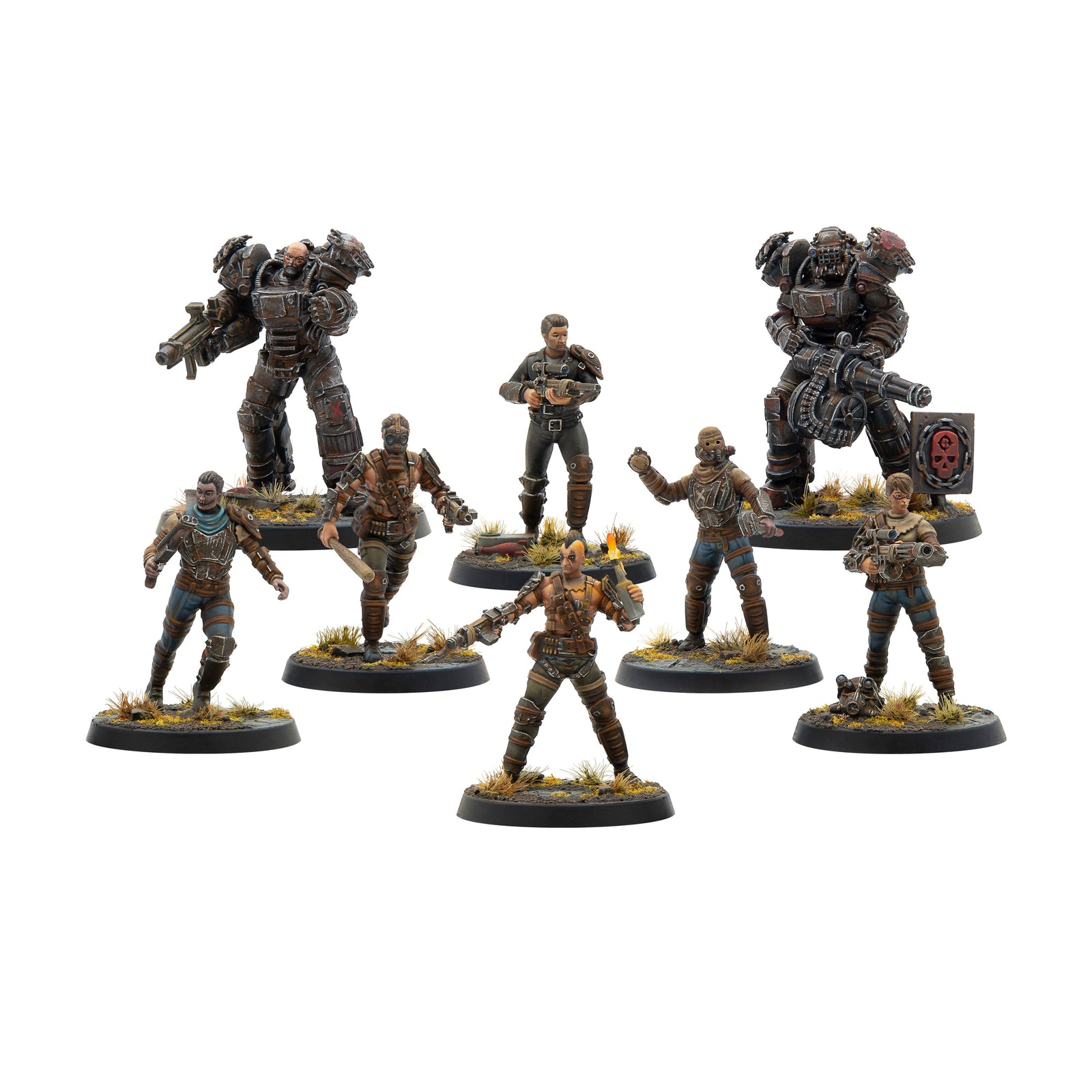 Fallout: Miniatures - Wasteland Raiders Core Box (Plastic)