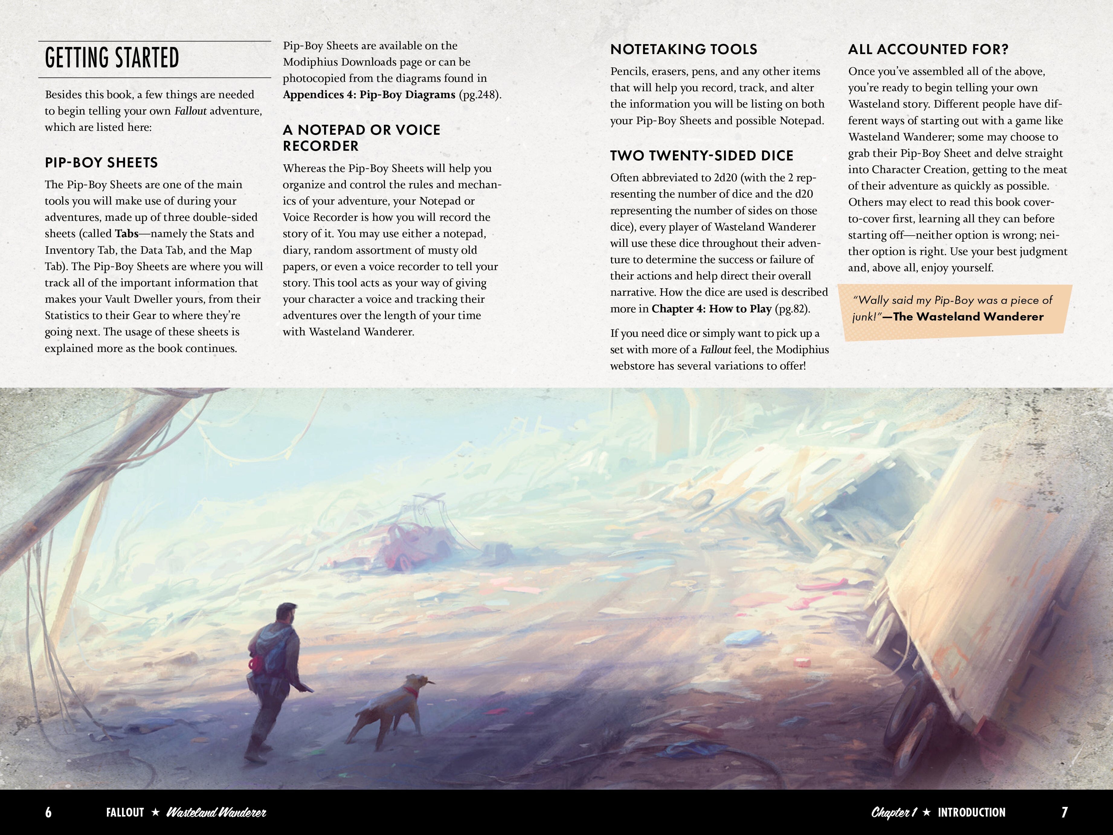 Fallout: Wasteland Wanderer: A Solo Roleplaying Game – Modiphius ...