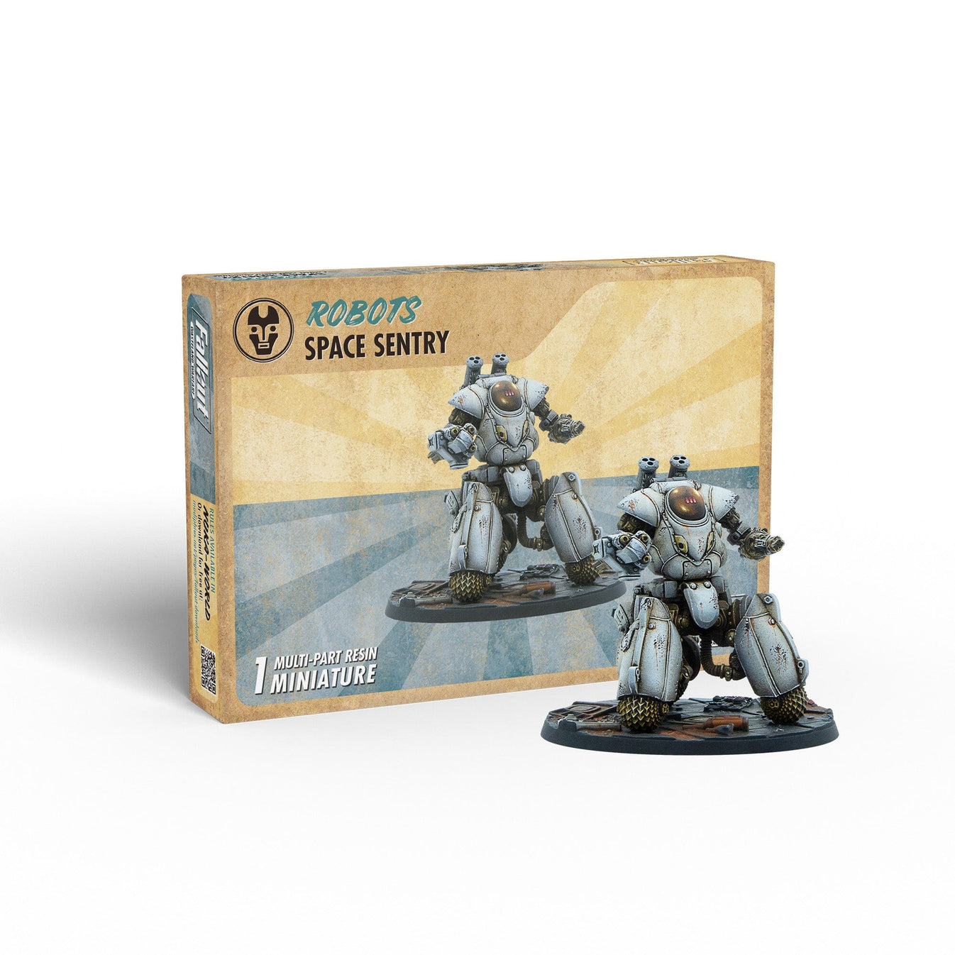 Fallout: Wasteland Warfare - Robots - Space Sentry – Modiphius ...