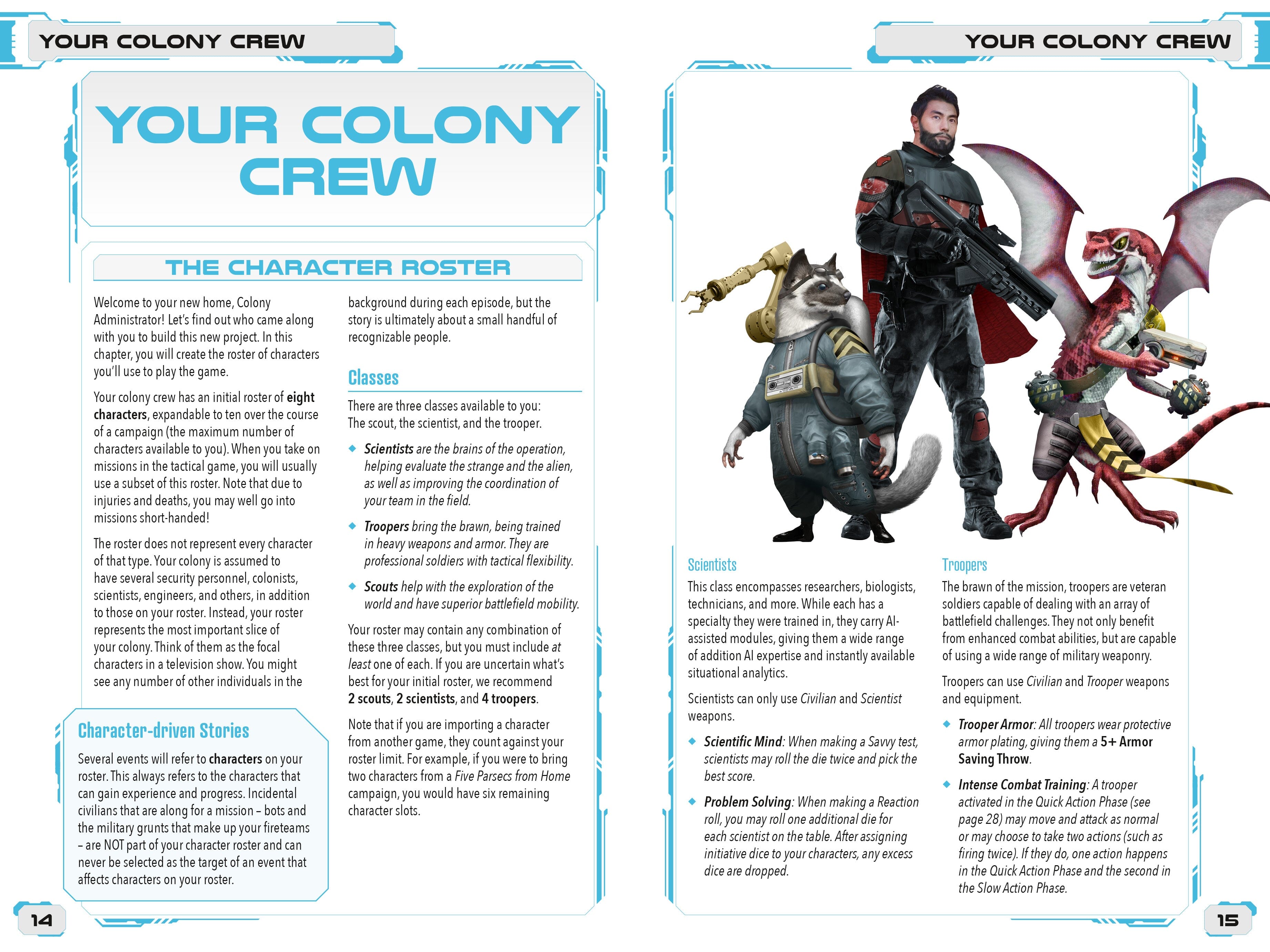 Five Parsecs from Home: Planetfall – Modiphius Entertainment