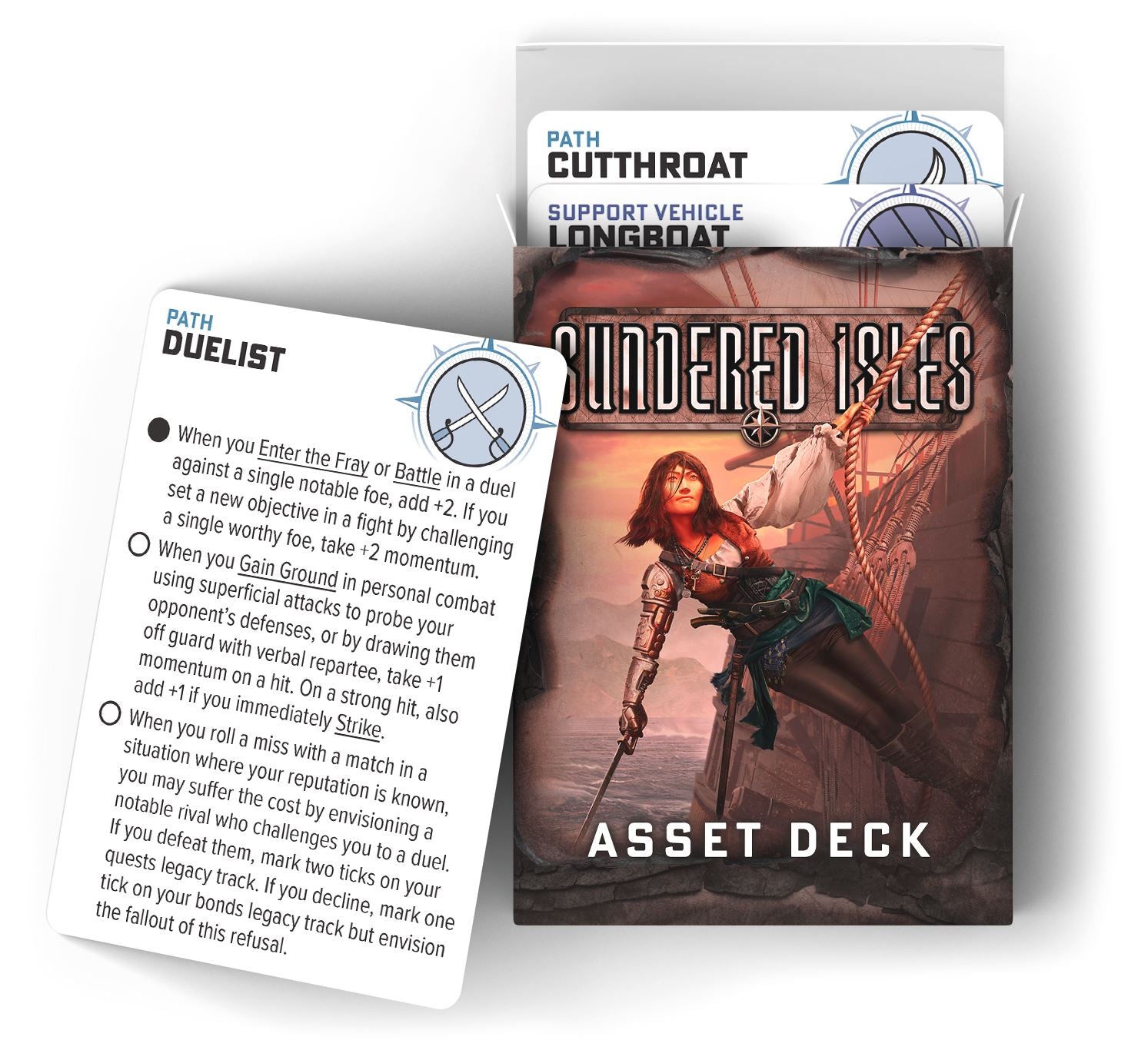 Ironsworn: Starforged - Sundered Isles - Asset Deck – Modiphius ...