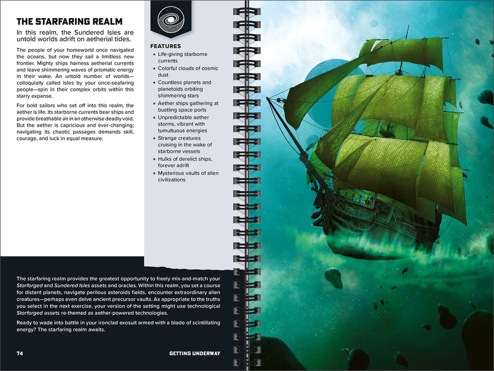Ironsworn: Starforged - Sundered Isles - Guidebooks – Modiphius ...