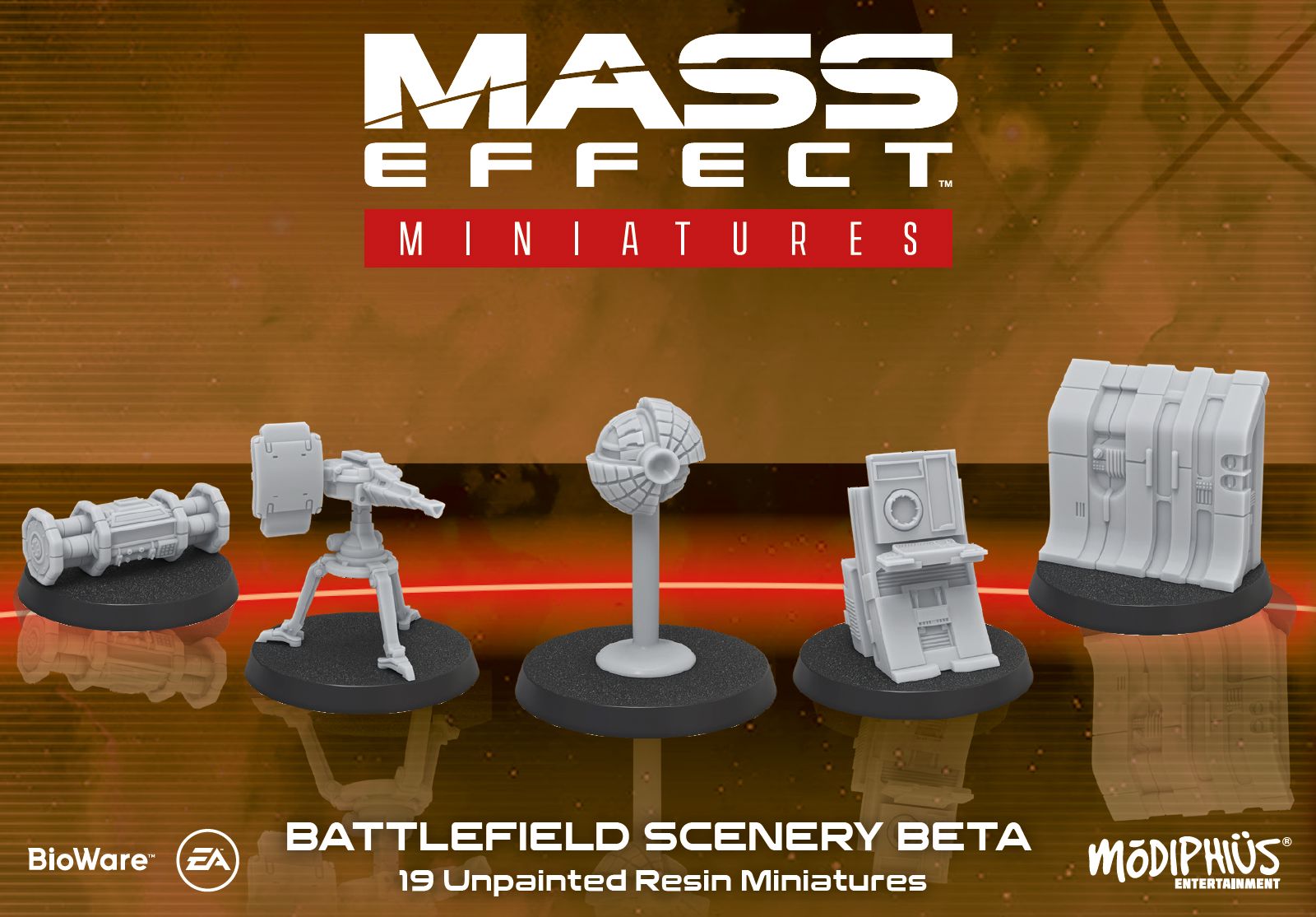 Mass Effect Miniatures - Battlefield Scenery Beta – Modiphius Entertainment