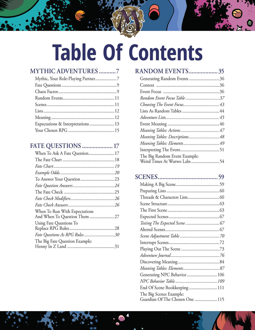 Mythic Game Master Emulator Second Edition (PDF) – Modiphius Entertainment