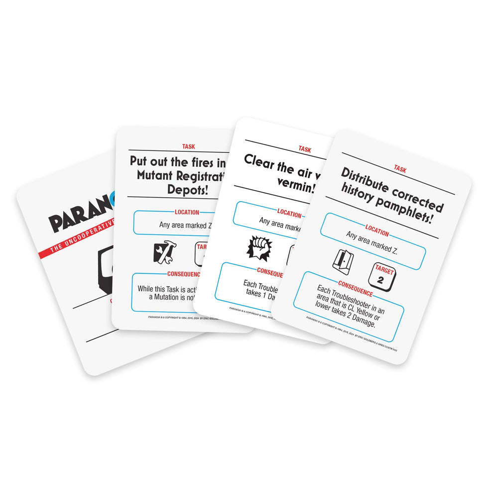 Paranoia: The Uncooperative Board Game – Modiphius Entertainment