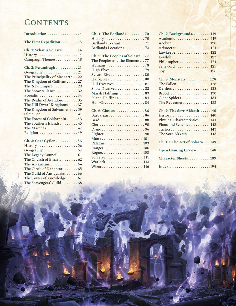 Solasta Campaign Rulebook: Revised Edition (PDF) – Modiphius Entertainment