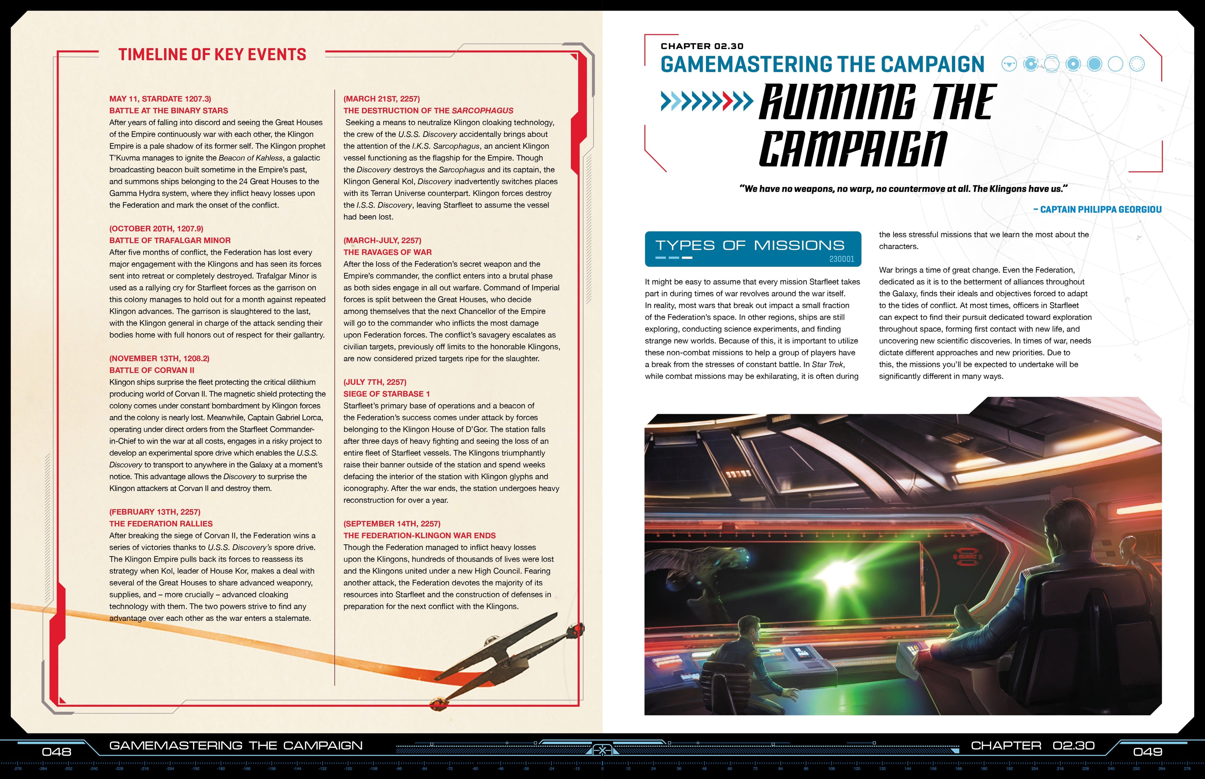 Star Trek Adventures The Federation-Klingon War Tactical Campaign ...