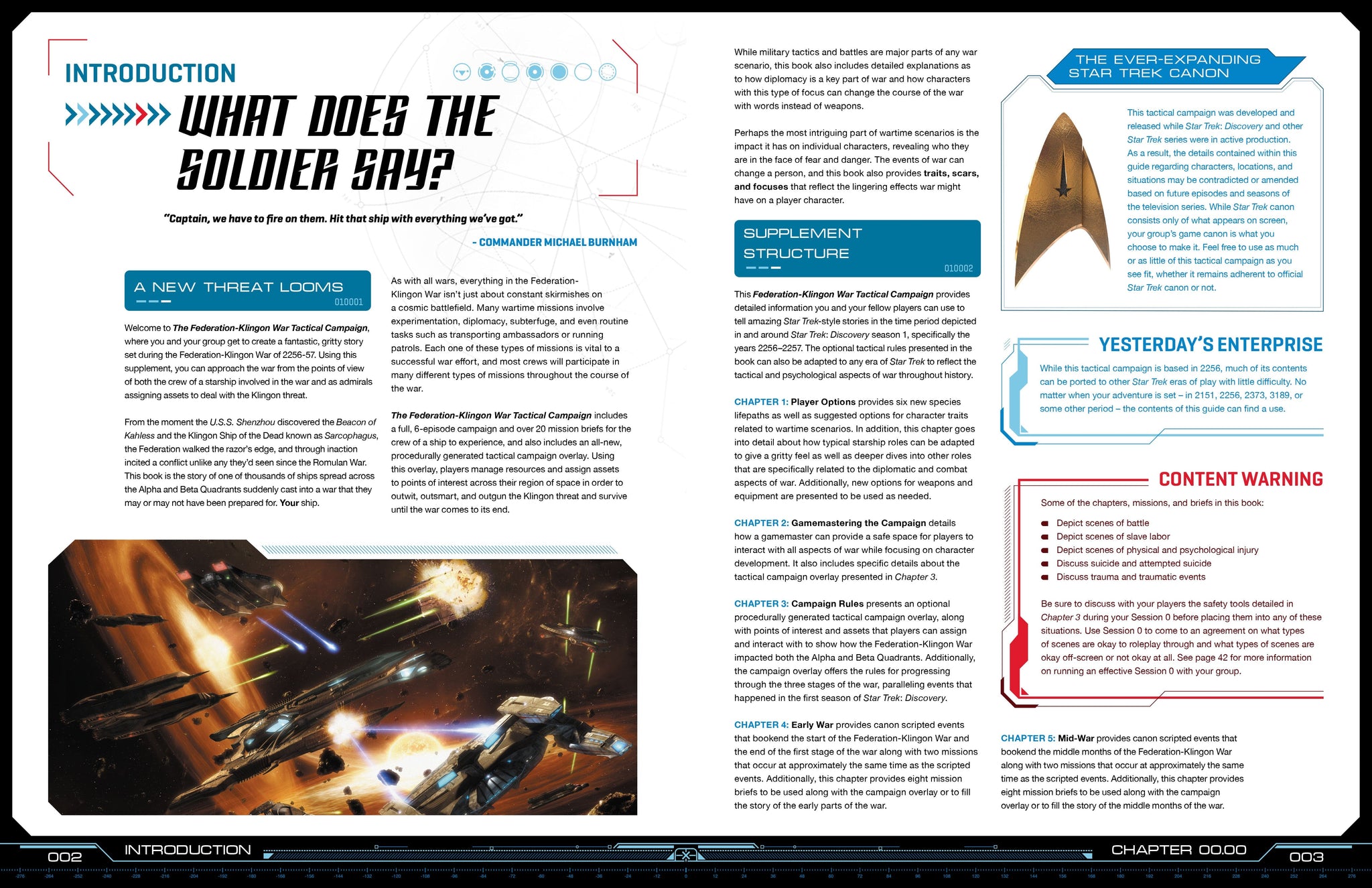 Star Trek Adventures The Federation-Klingon War Tactical Campaign ...