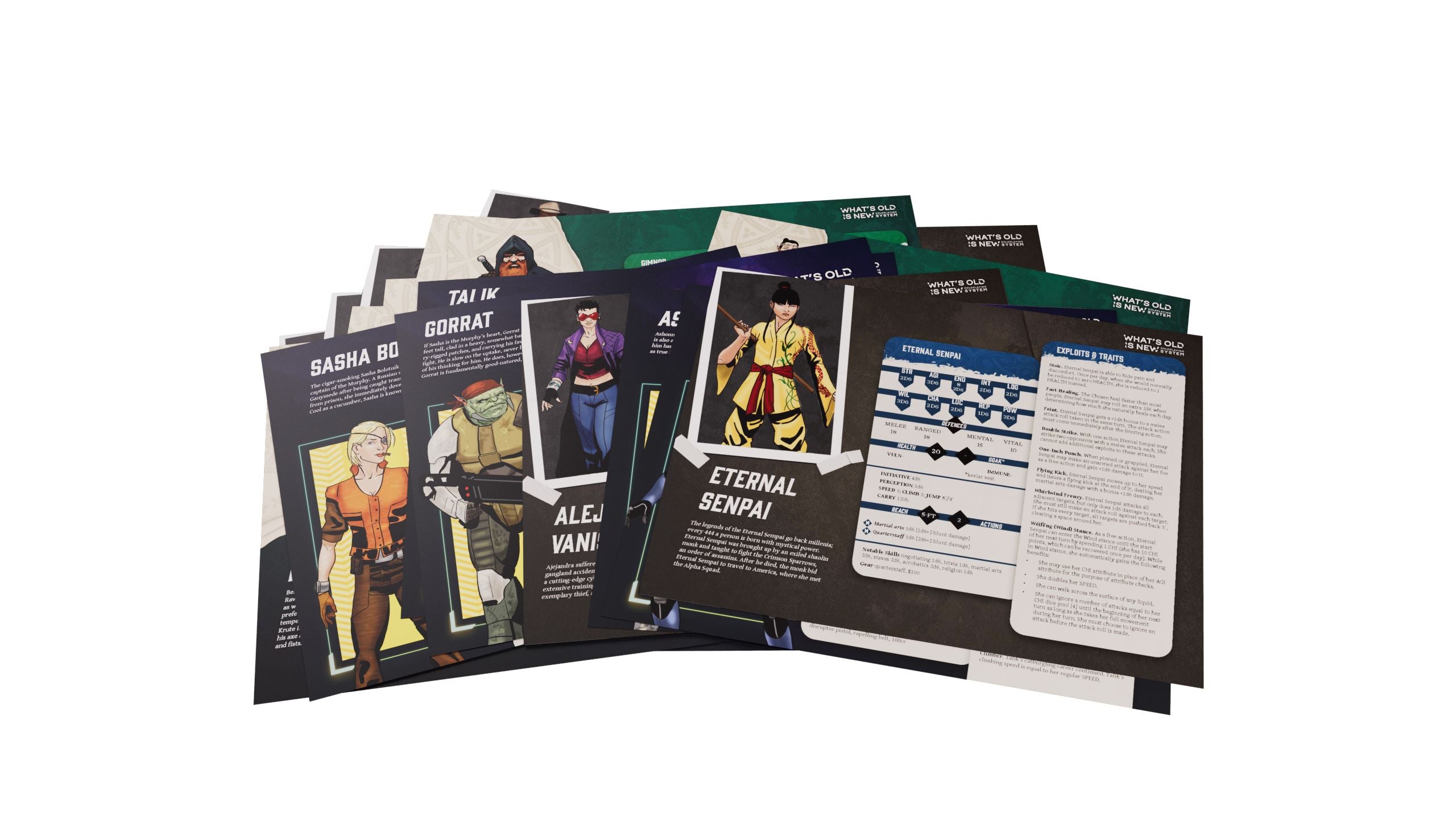 WOIN Starter Box Set (What's OLD is NEW Roleplaying System) – Modiphius ...