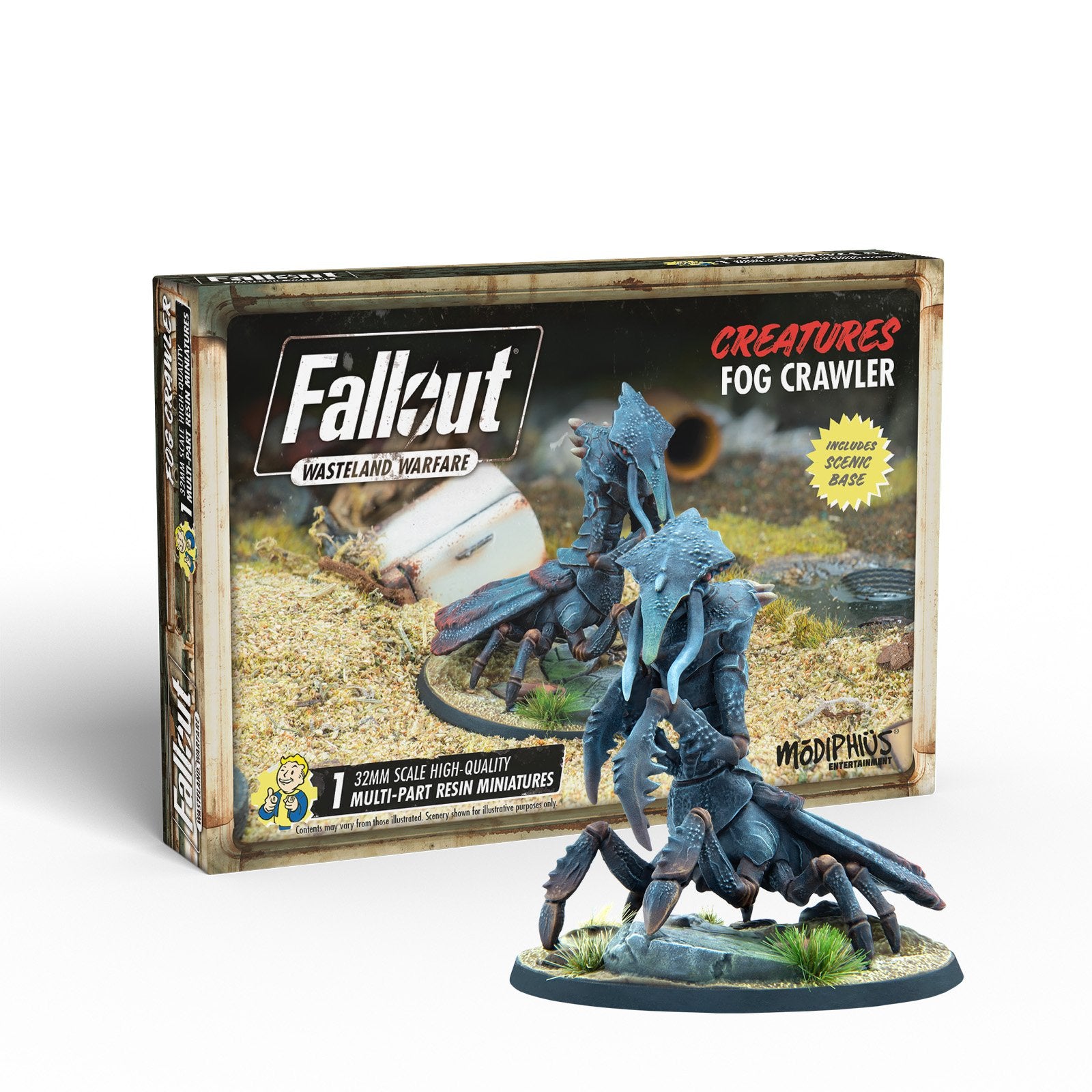 Fallout: Wasteland Warfare - Creatures: Fog Crawler – Modiphius ...