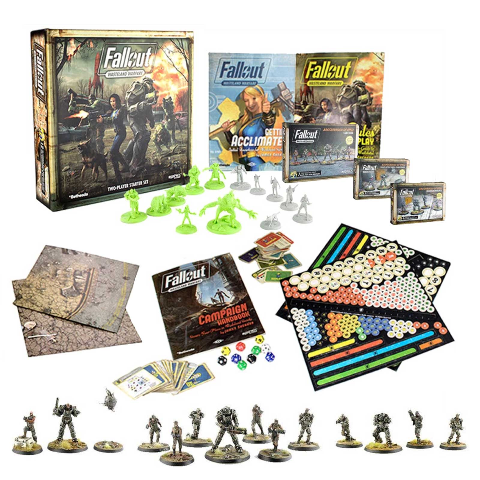 Fallout: Wasteland Warfare - Brotherhood of Steel Starter Bundle