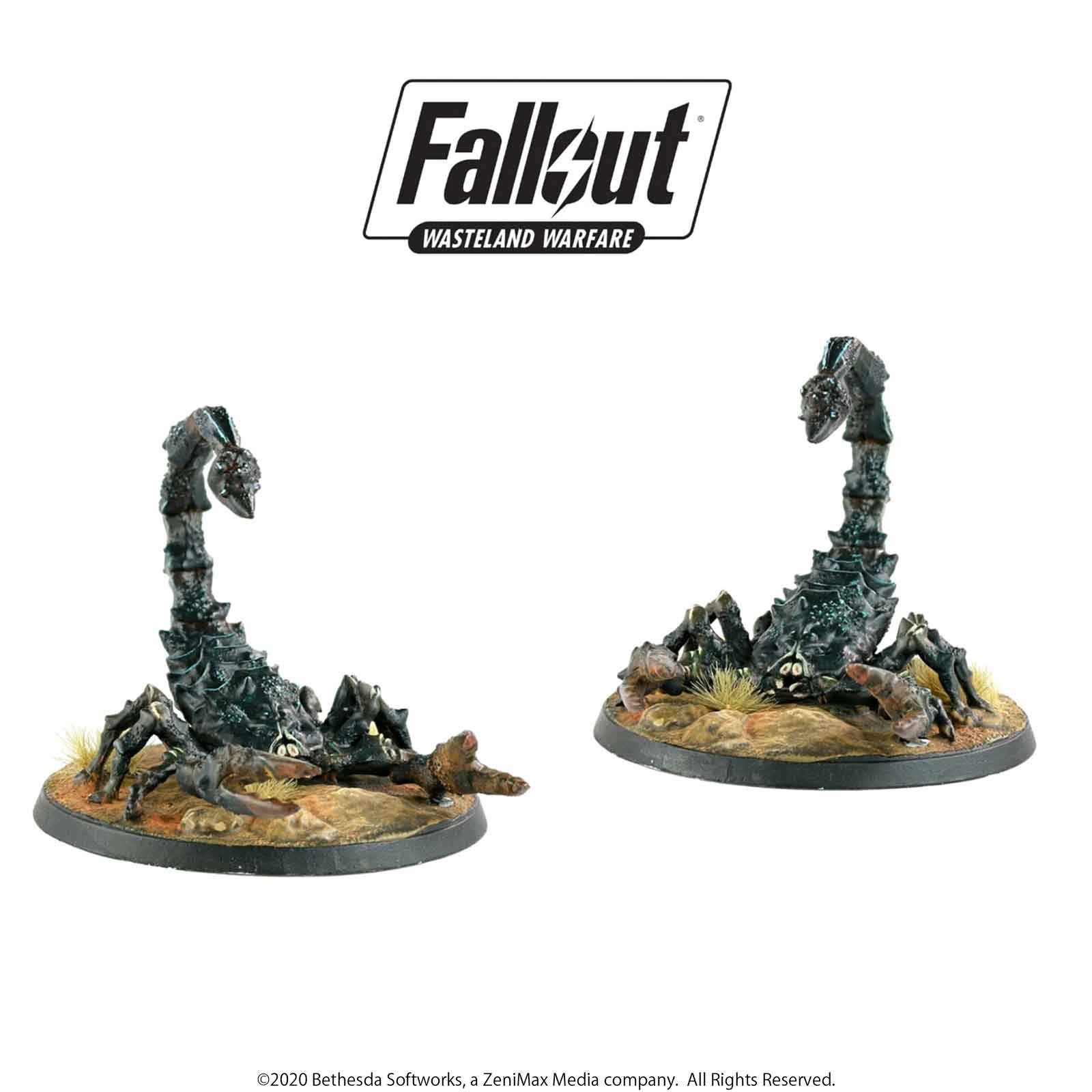 Fallout: Wasteland Warfare - Wasteland Creatures: Radscorpions ...