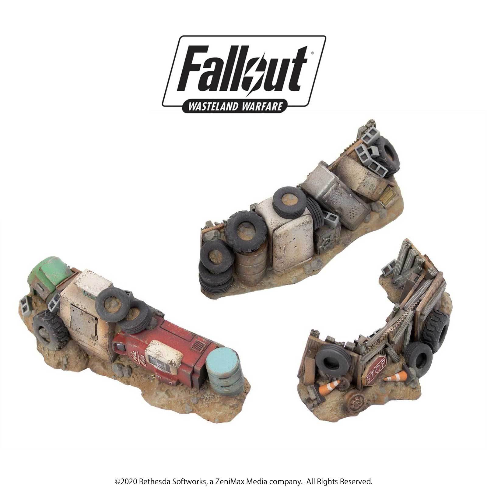 Junk Barricades | Tabletop Game | Fallout Wasteland Warfare – Modiphius ...