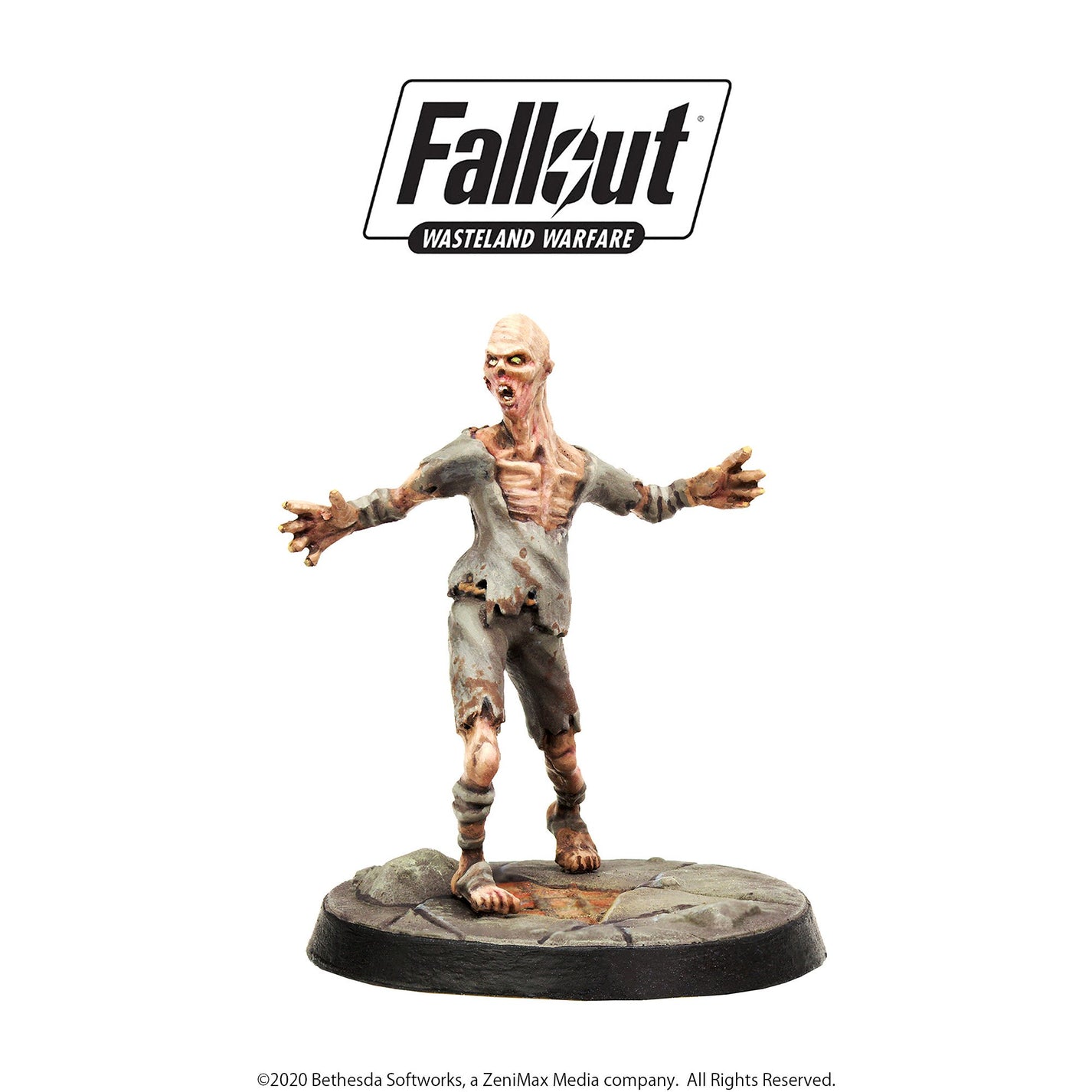 Fallout Wasteland Warfare Game Creatures: Ghouls - RPG – Modiphius Entertainment