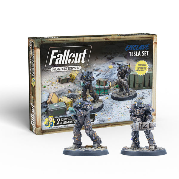 Fallout: Wasteland Warfare - Enclave: Tesla Set – Modiphius Entertainment