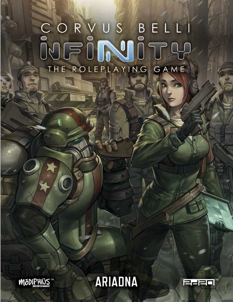 Infinity: Ariadna Supplement – Modiphius Entertainment