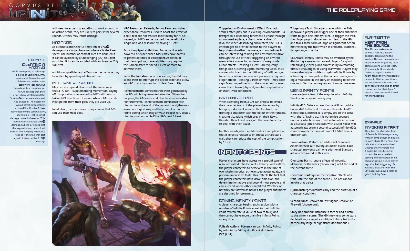 Infinity: Infinity RPG Core Book Collector's Edition