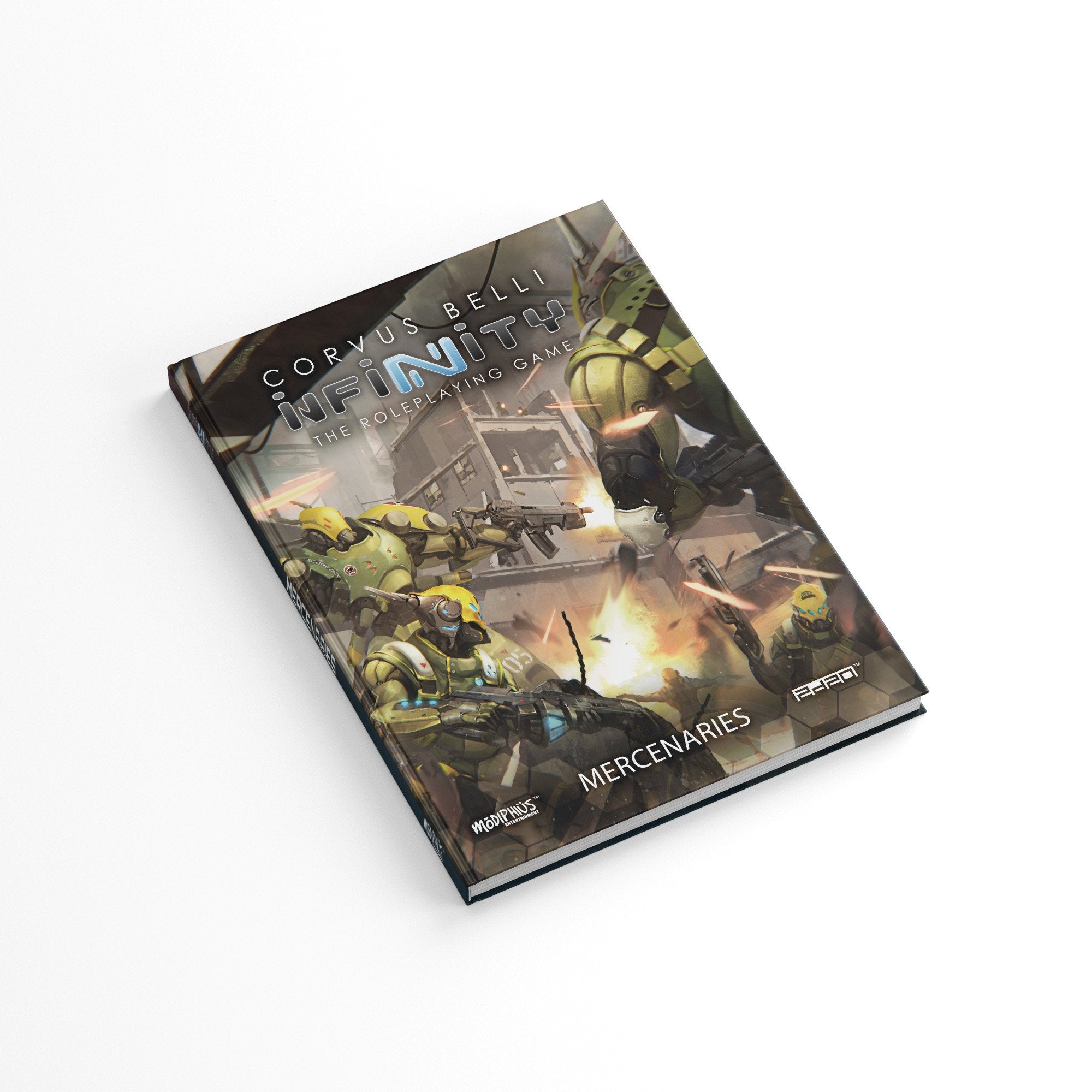 Infinity War Market: The Mercenaries Sourcebook – Modiphius Entertainment
