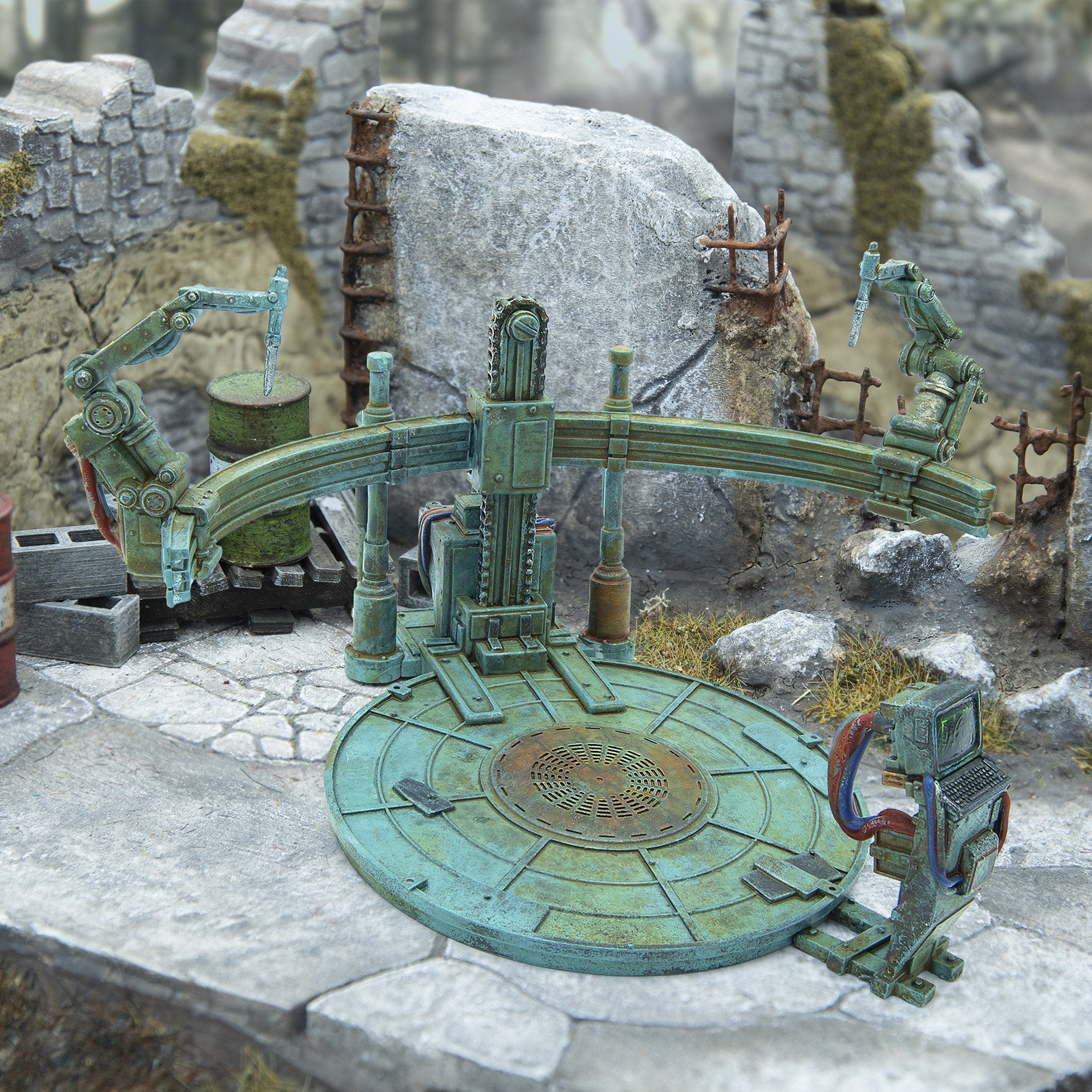 Fallout - Terrain Expansion Miniatures: Settlement Work Benches ...