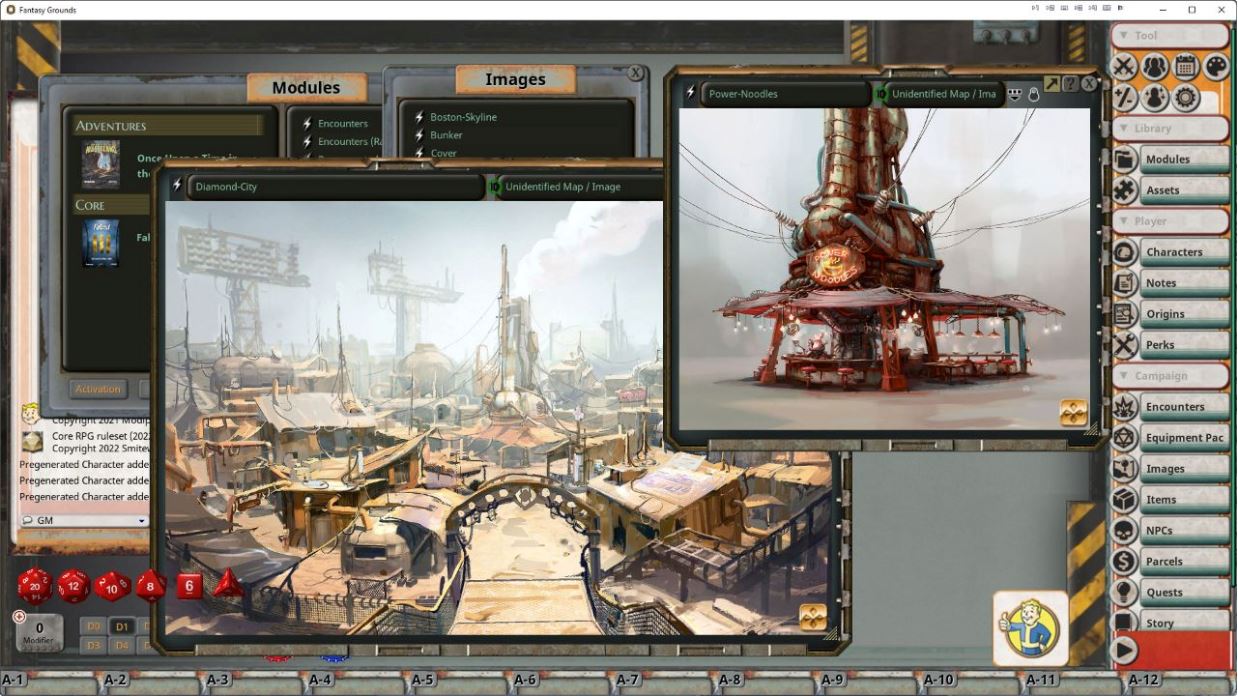 Fallout 2d20: Once Upon A Time In The Wasteland (VTT)