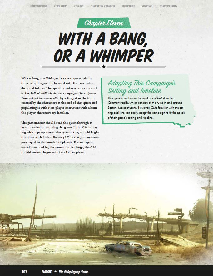 Fallout RPG Core Rulebook PDF – Modiphius Entertainment