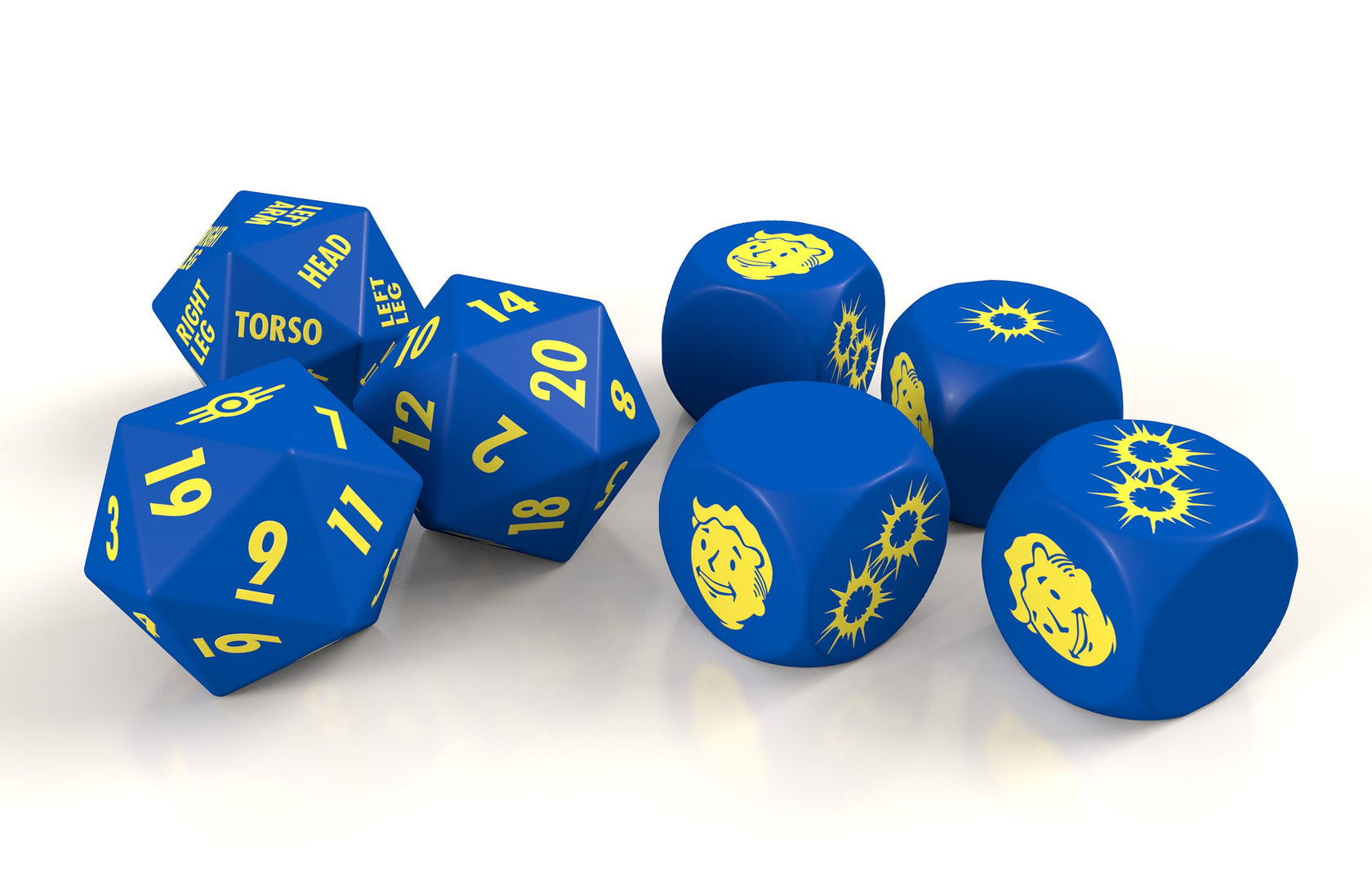 Fallout RPG Dice Set – Modiphius Entertainment