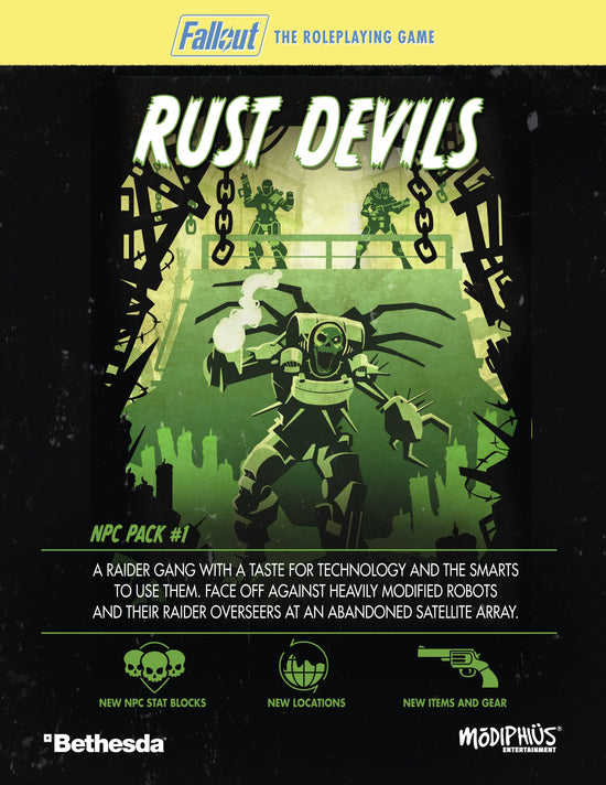 Fallout: The Roleplaying Game: NPC Pack 1 - The Rust Devils (PDF ...