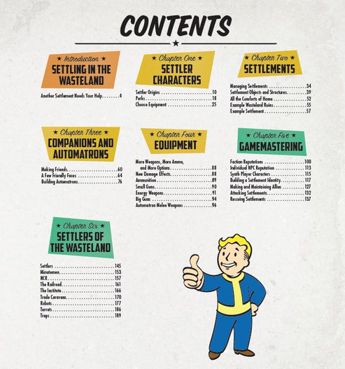 Fallout: The Roleplaying Game Settler's Guide Book – Modiphius ...