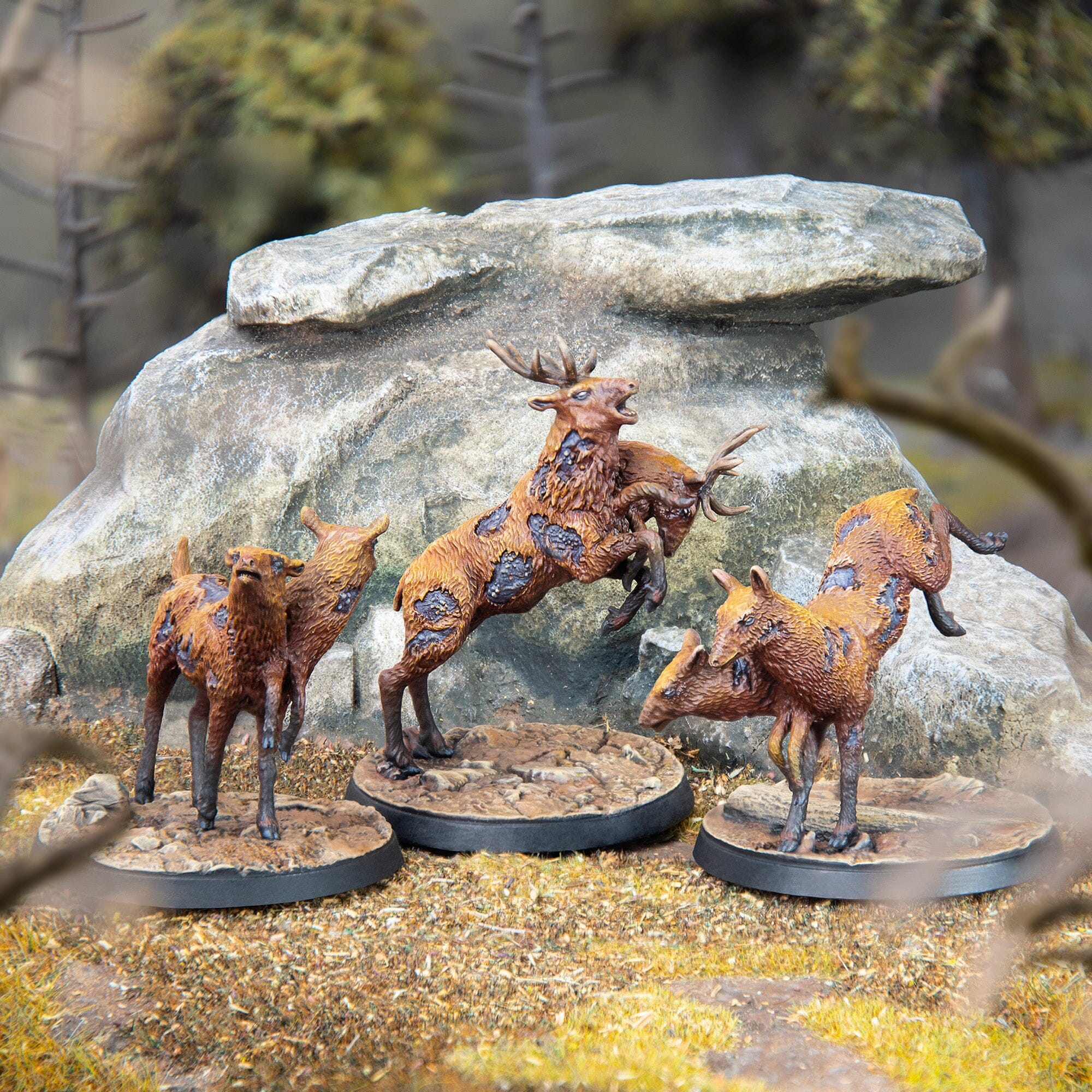 Fallout: Wasteland Warfare - Creatures: Radstag Herd – Modiphius ...