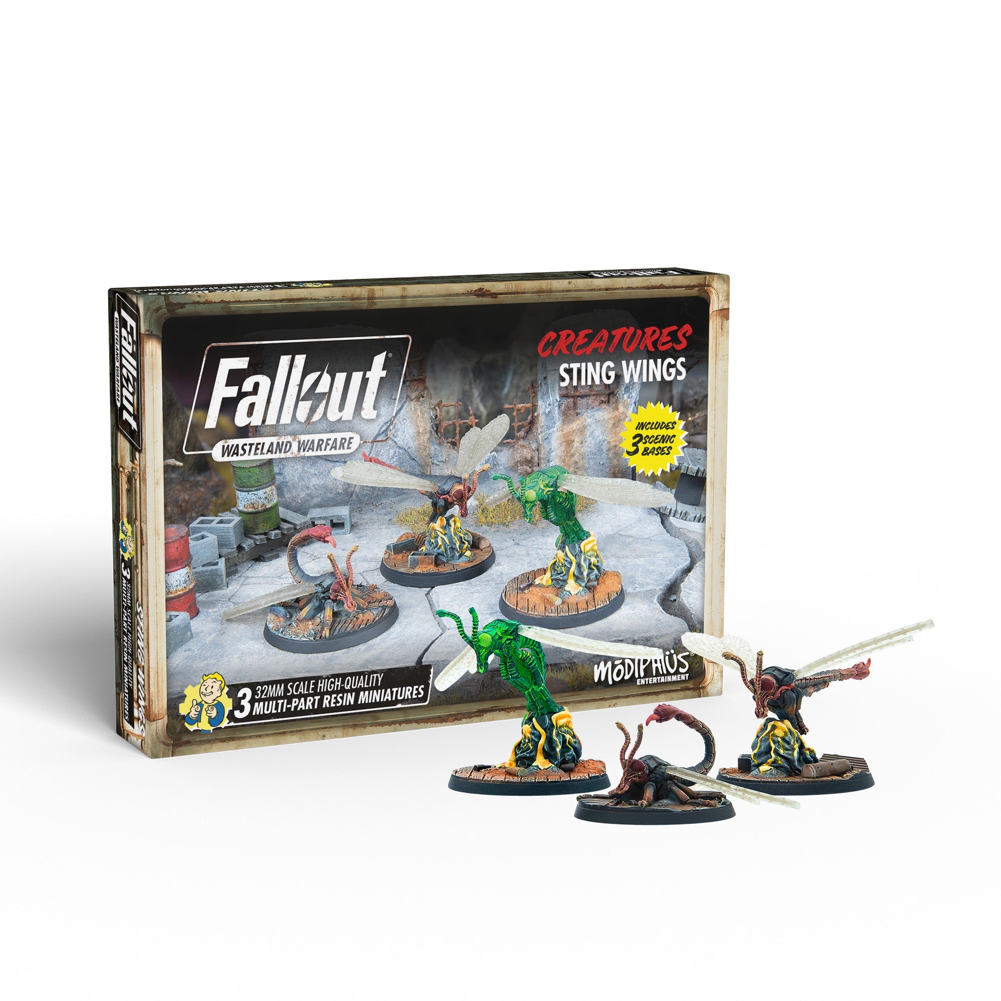 Fallout: Wasteland Warfare - Creatures: Stingwings – Modiphius ...