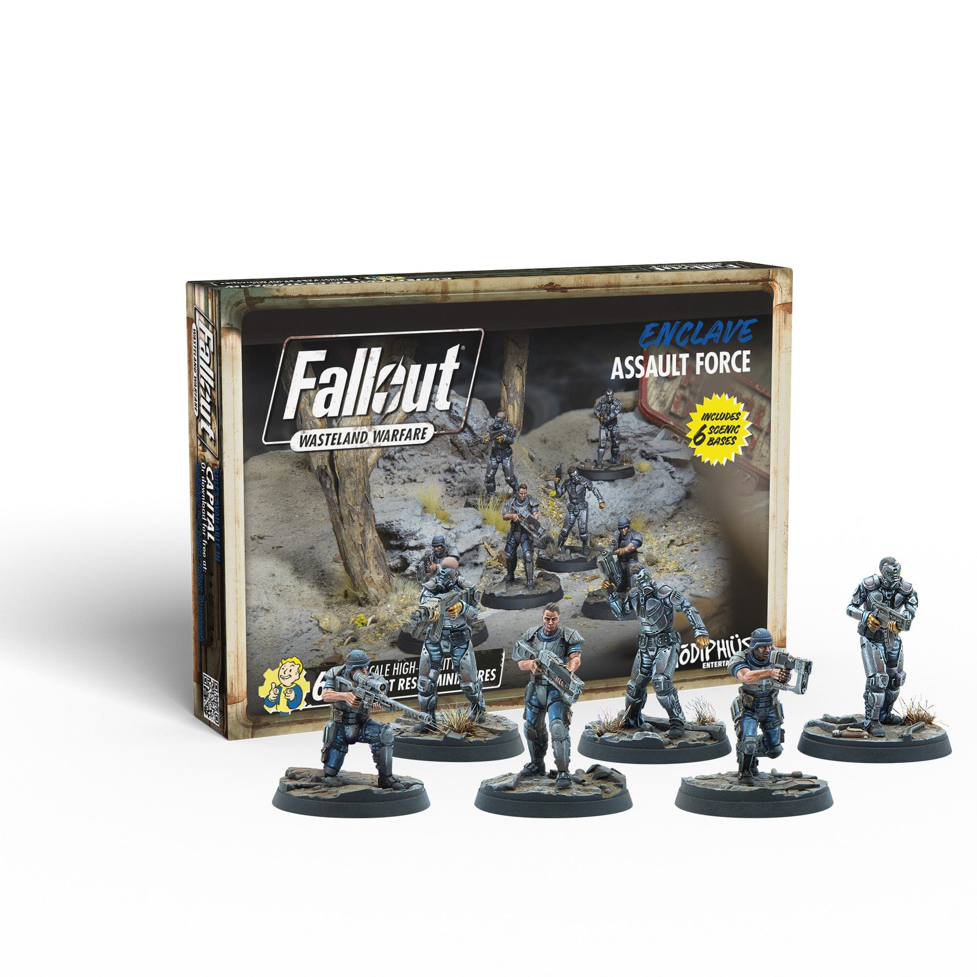 Fallout: Wasteland Warfare - Enclave: Assault Force – Modiphius ...