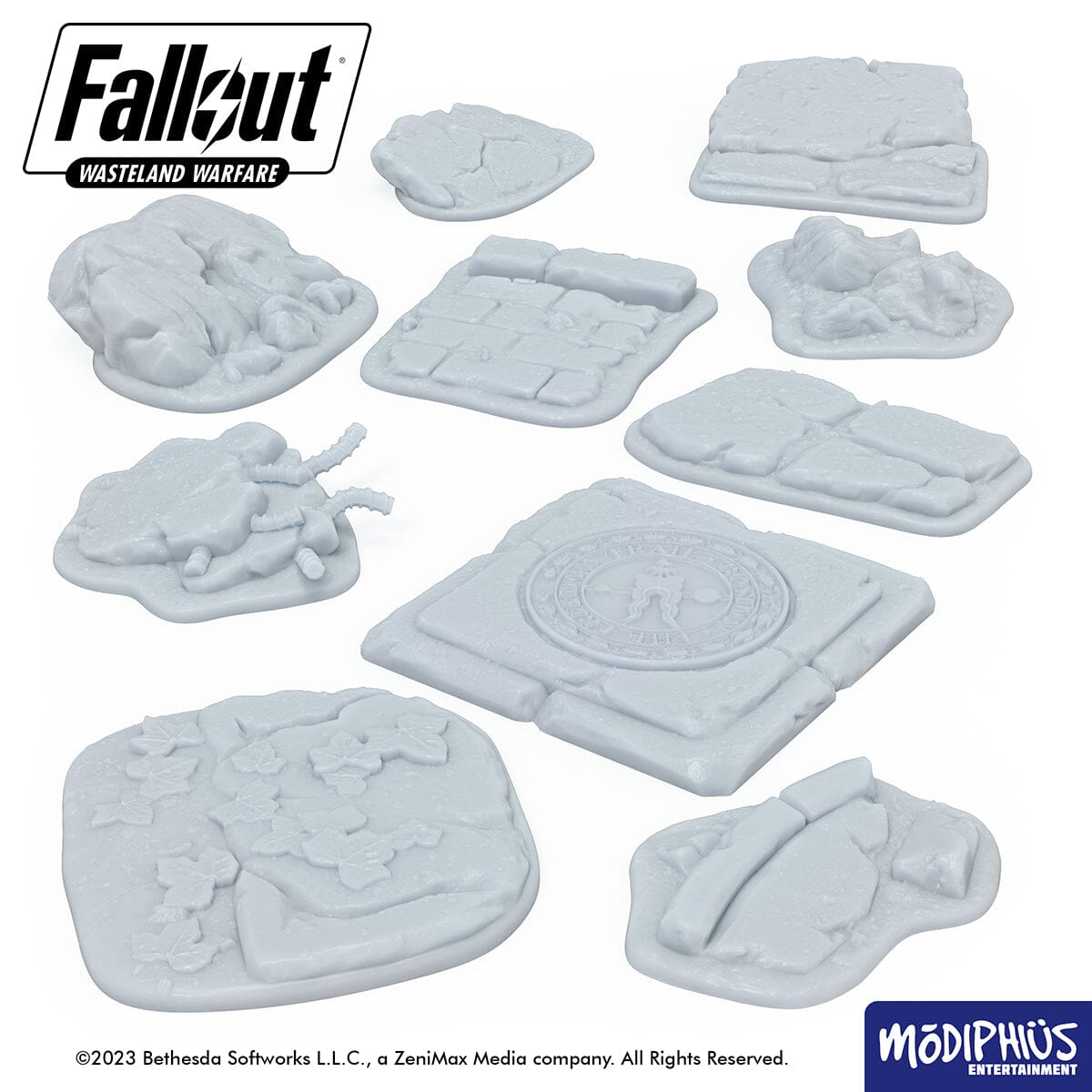 Fallout: Wasteland Warfare - Print at Home - Basing Greebles Bundle