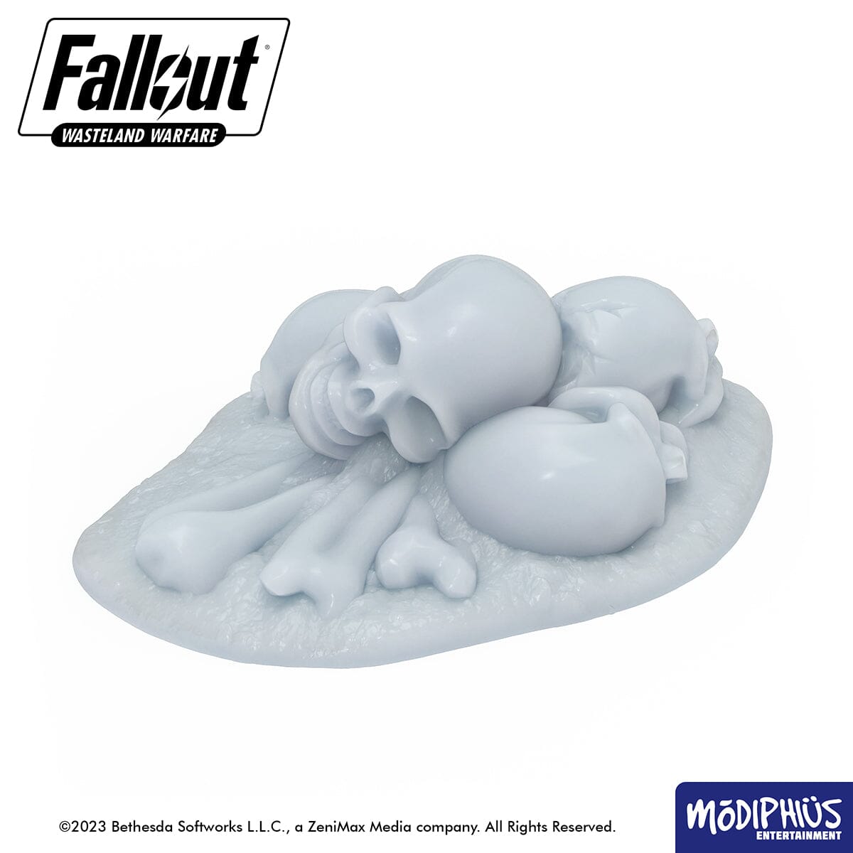 Fallout: Wasteland Warfare - Print at Home - Basing Greebles: Skulls