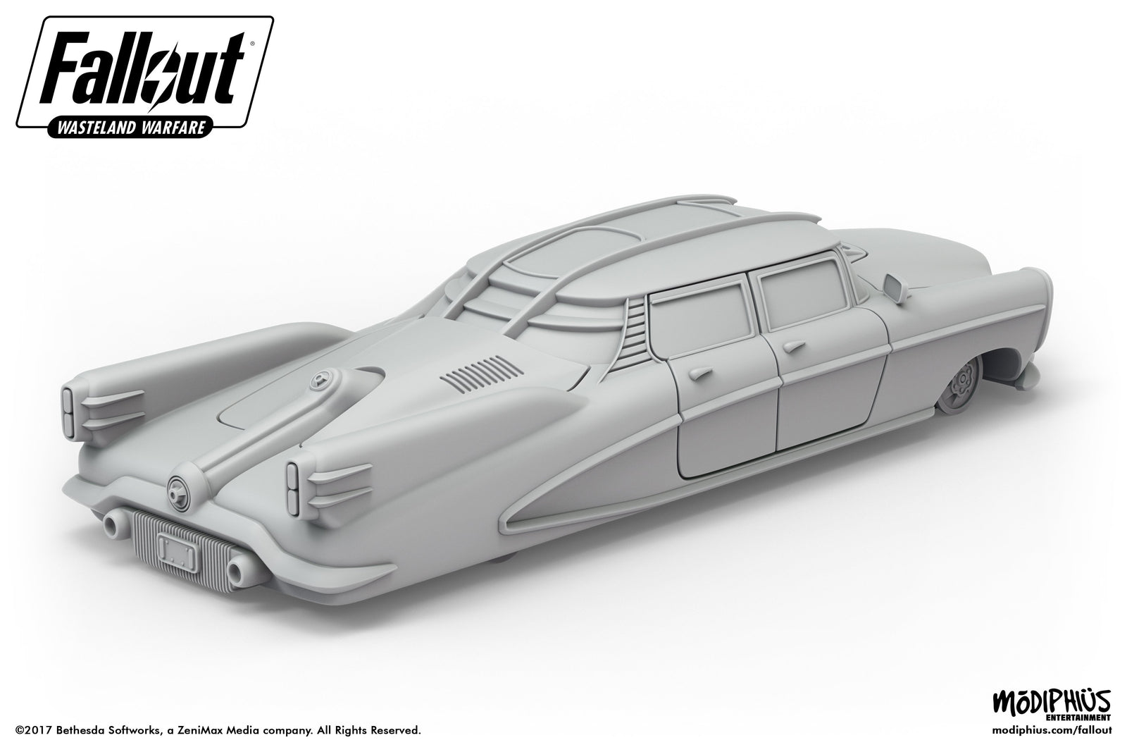 Fallout: Wasteland Warfare - Print At Home - Corvega Atomic V8 Sedan S